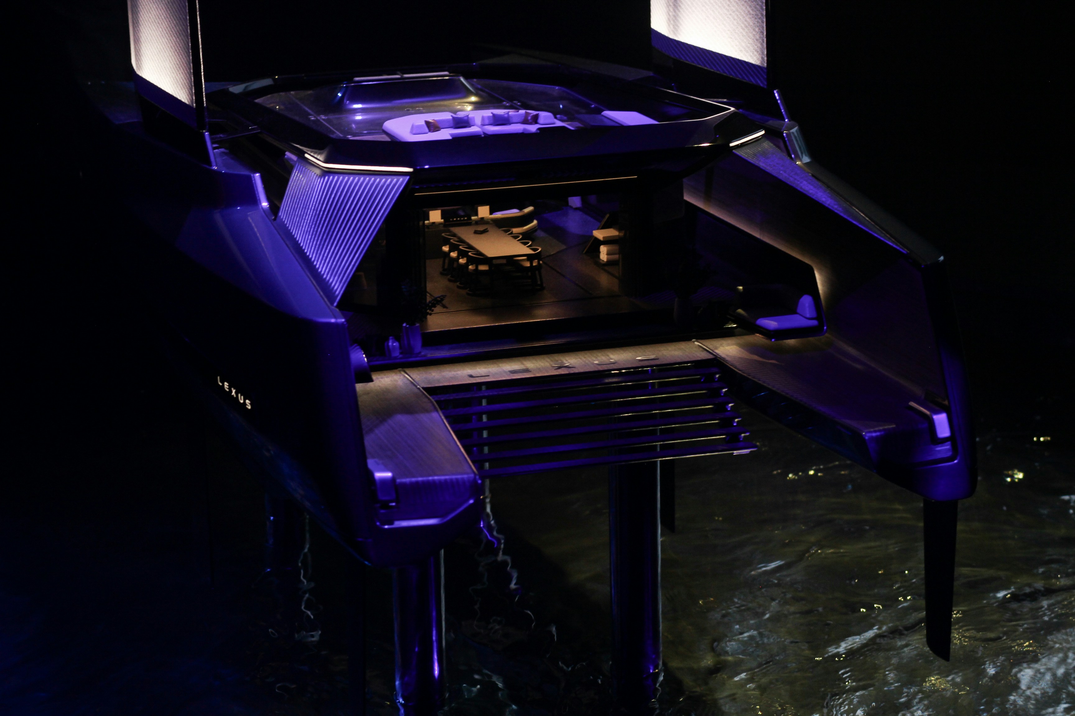 Luminous Mechanism Above Dark Waters