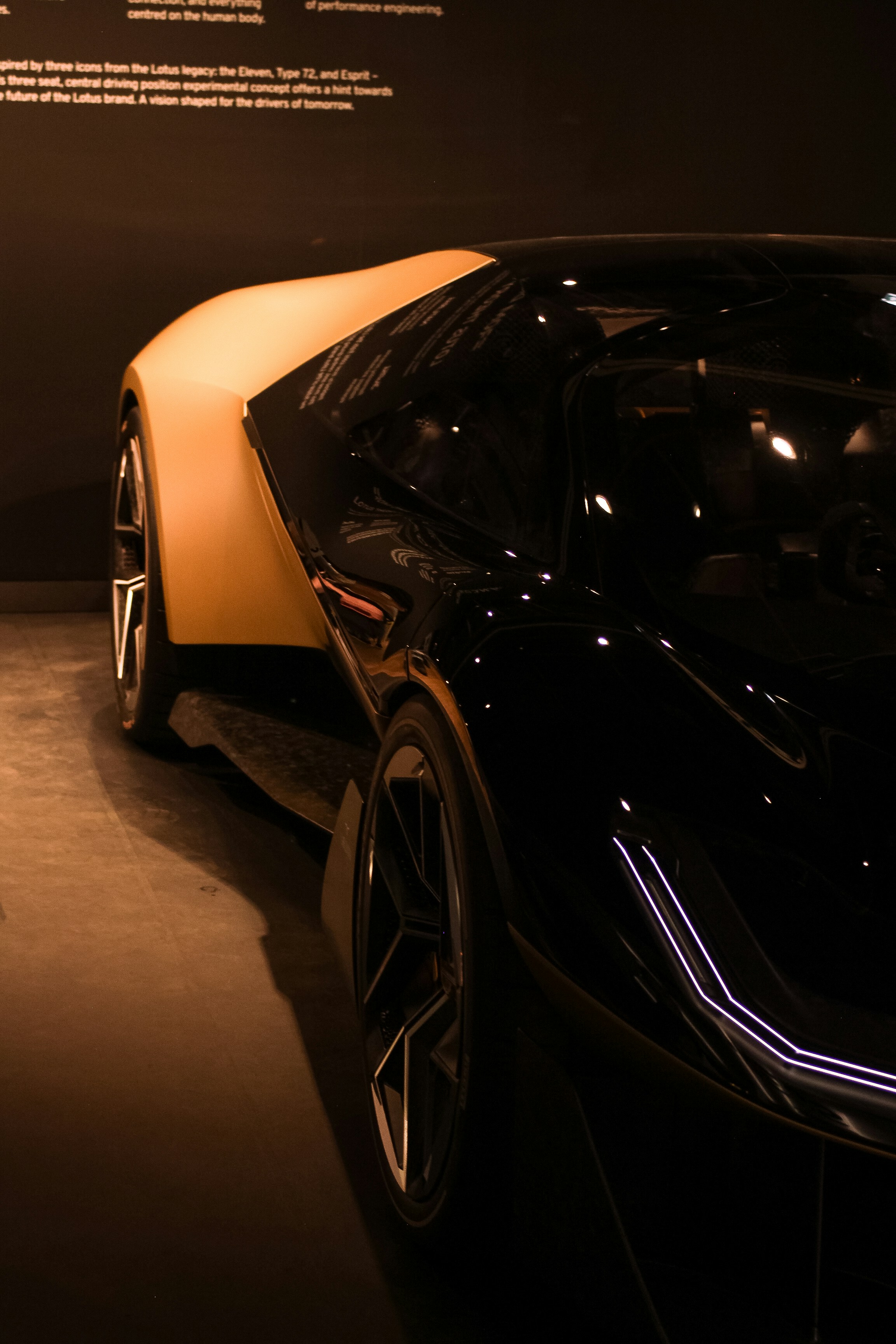 Illuminated Edge: A Noir Corner of the Supercar