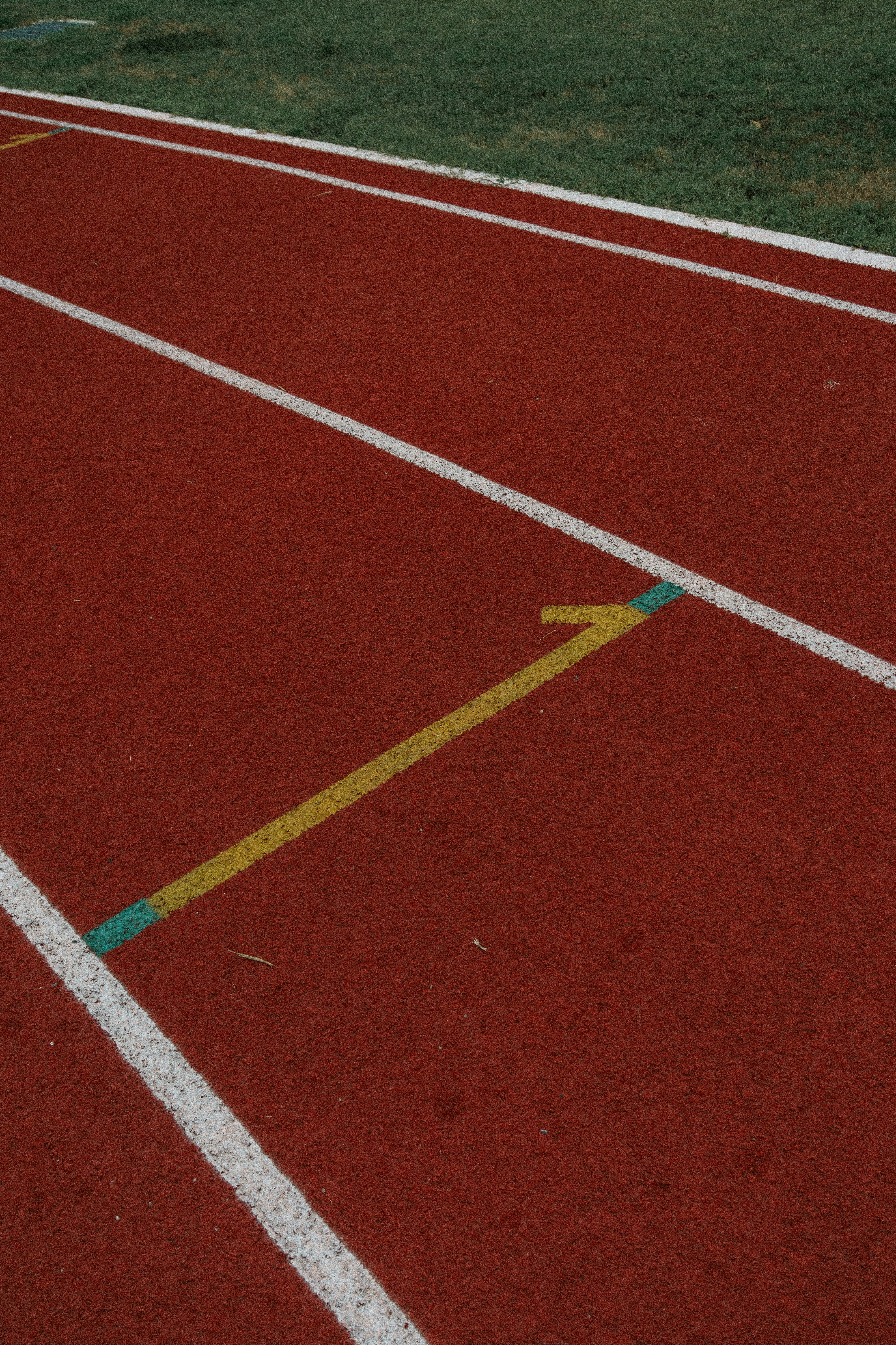 Lines Converge on a Red Track: An Abstract of Motion and Measurement