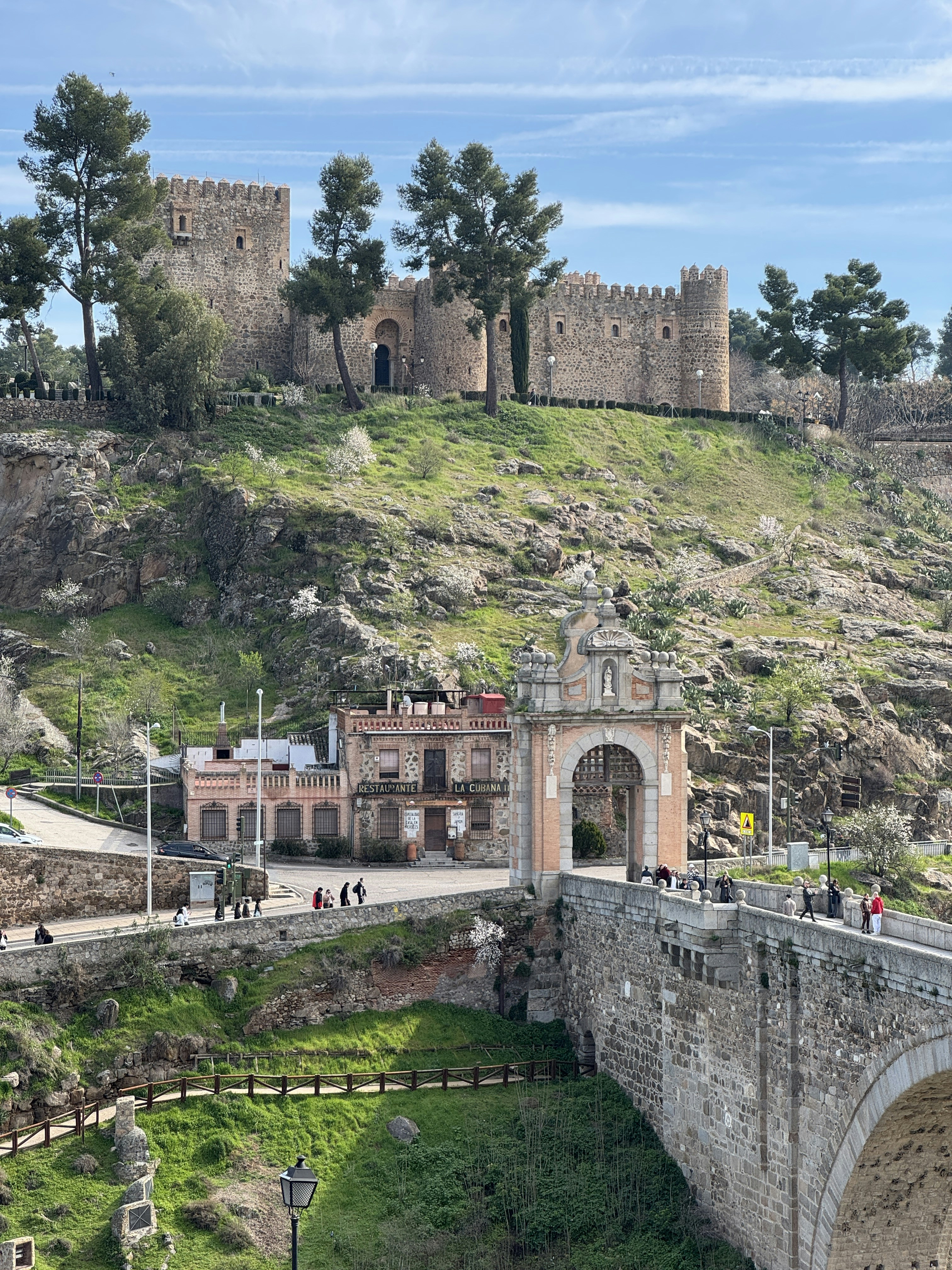 Castle Ridge Over the Stone Arch