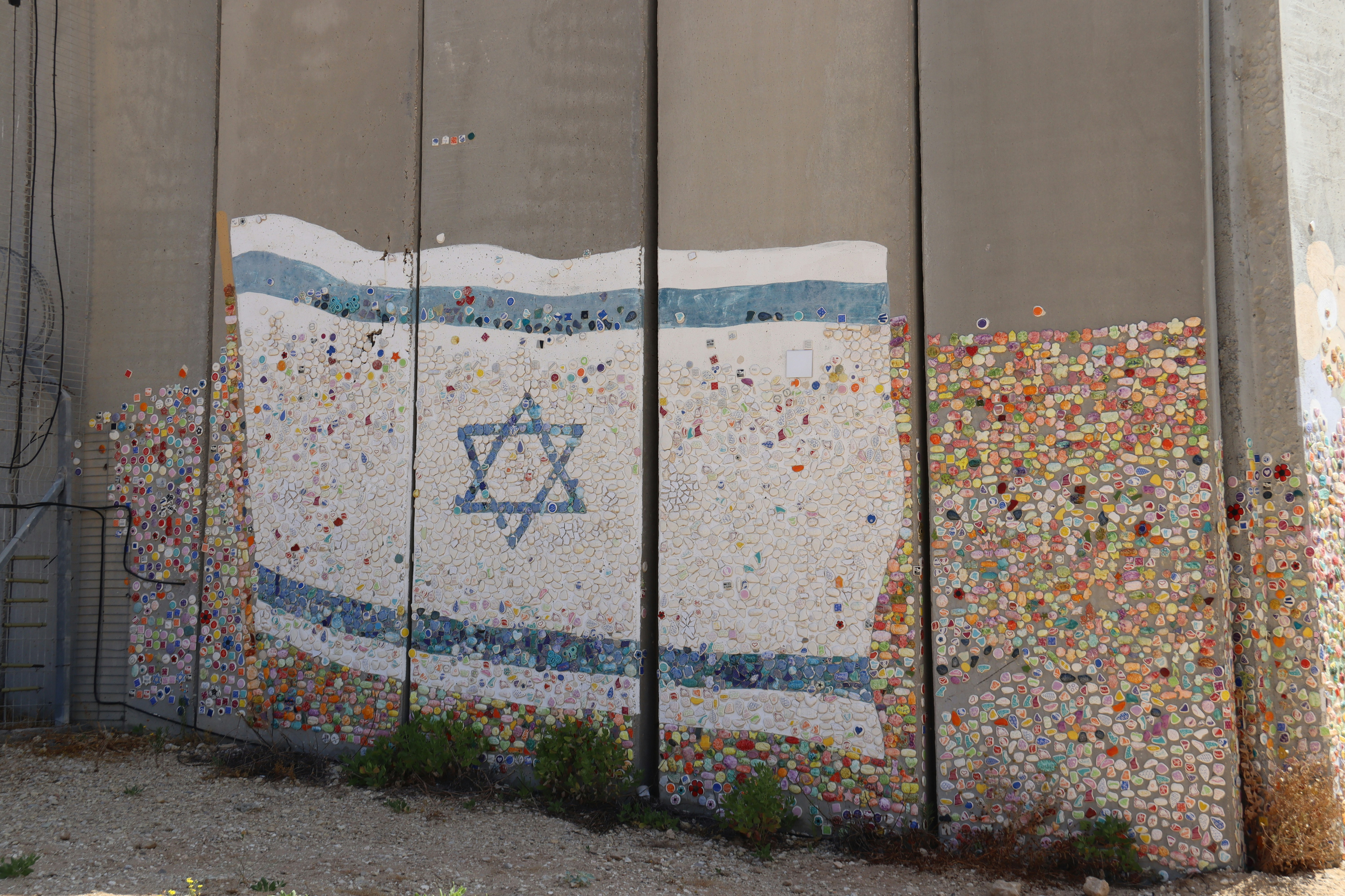 Stitched Israel: Mosaic Wall of Wishes
