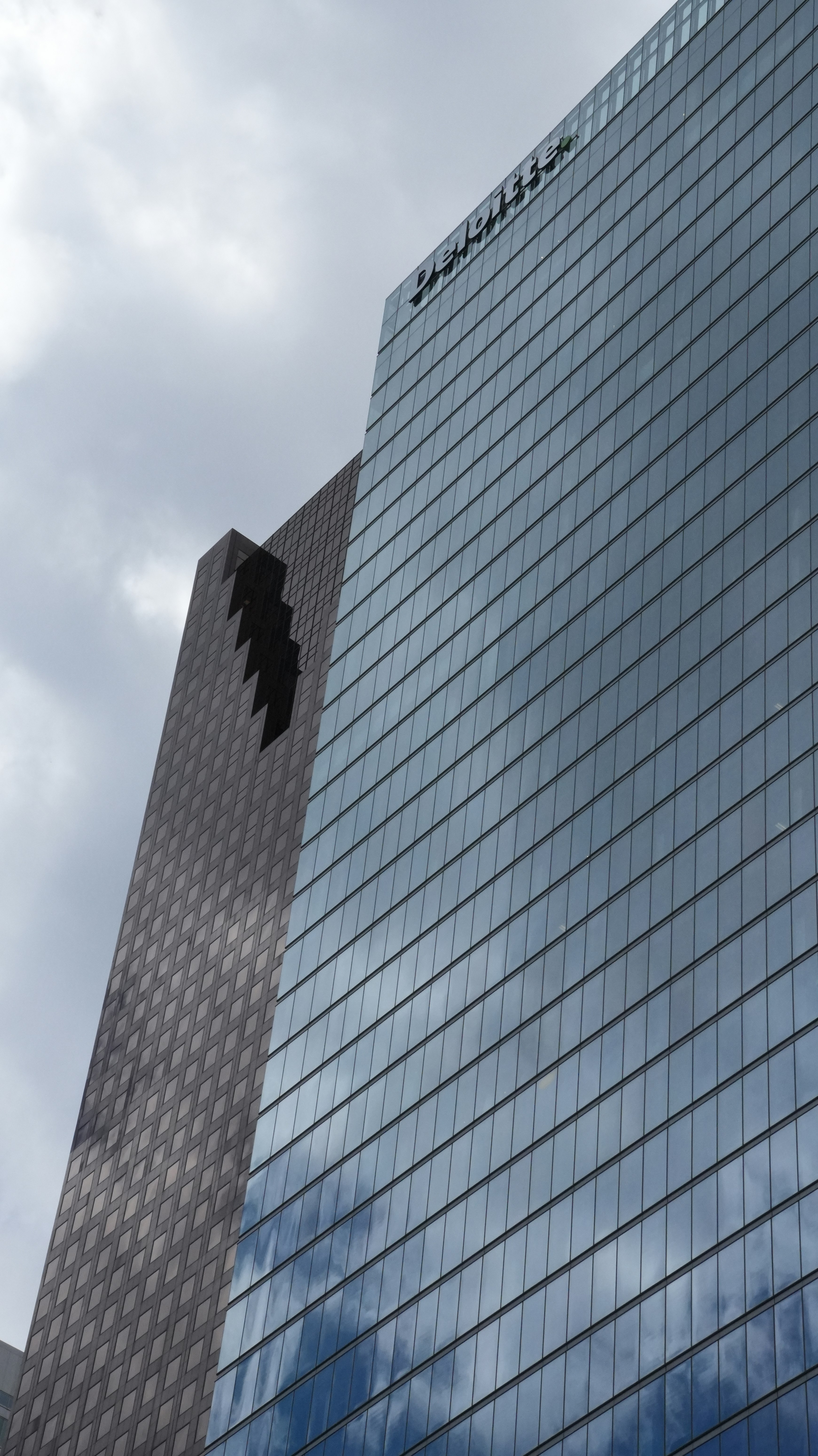 Azure Reflections on a Skyscraper
