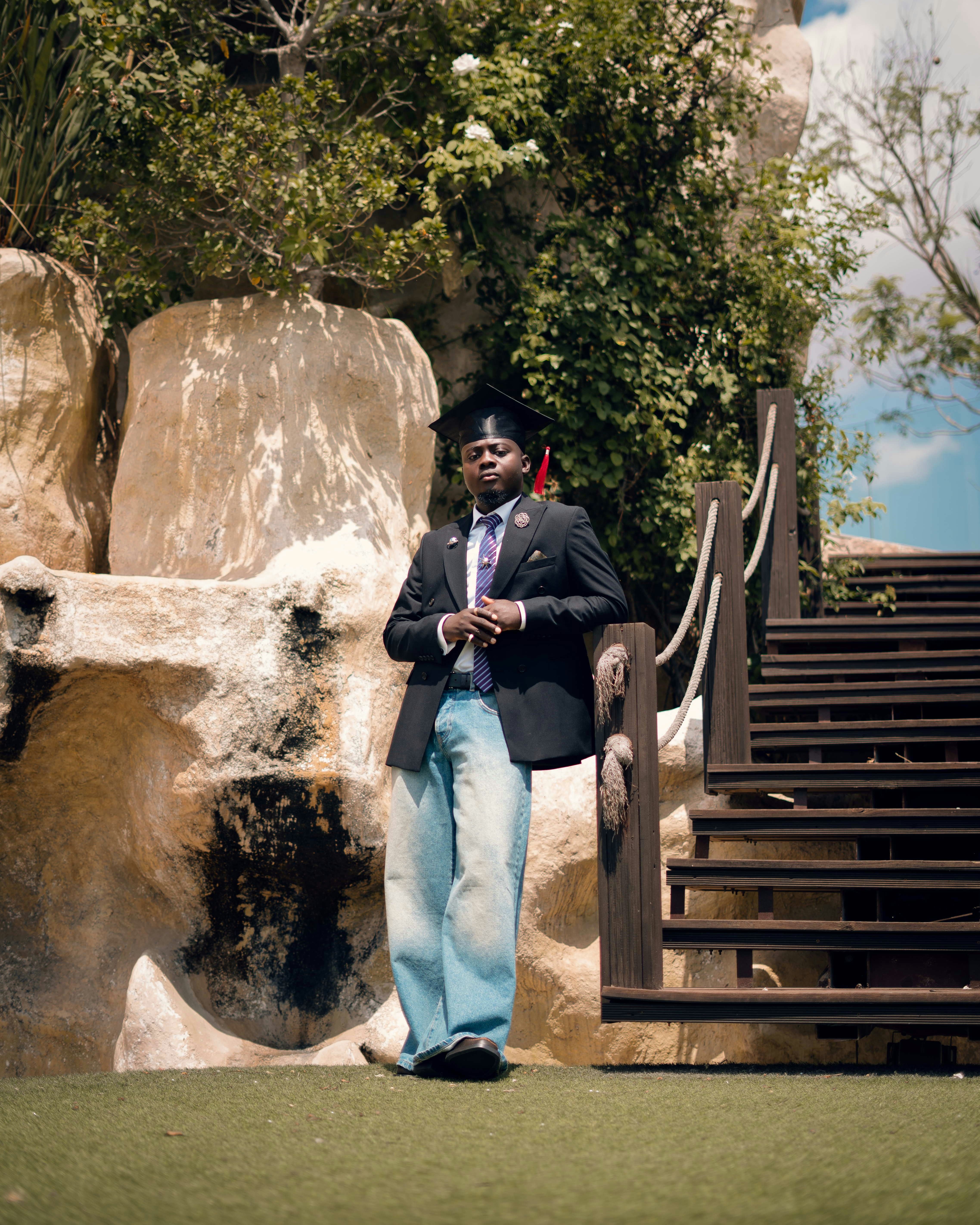 Graduate in the Spotlight: A Valor Robe at the Staircase