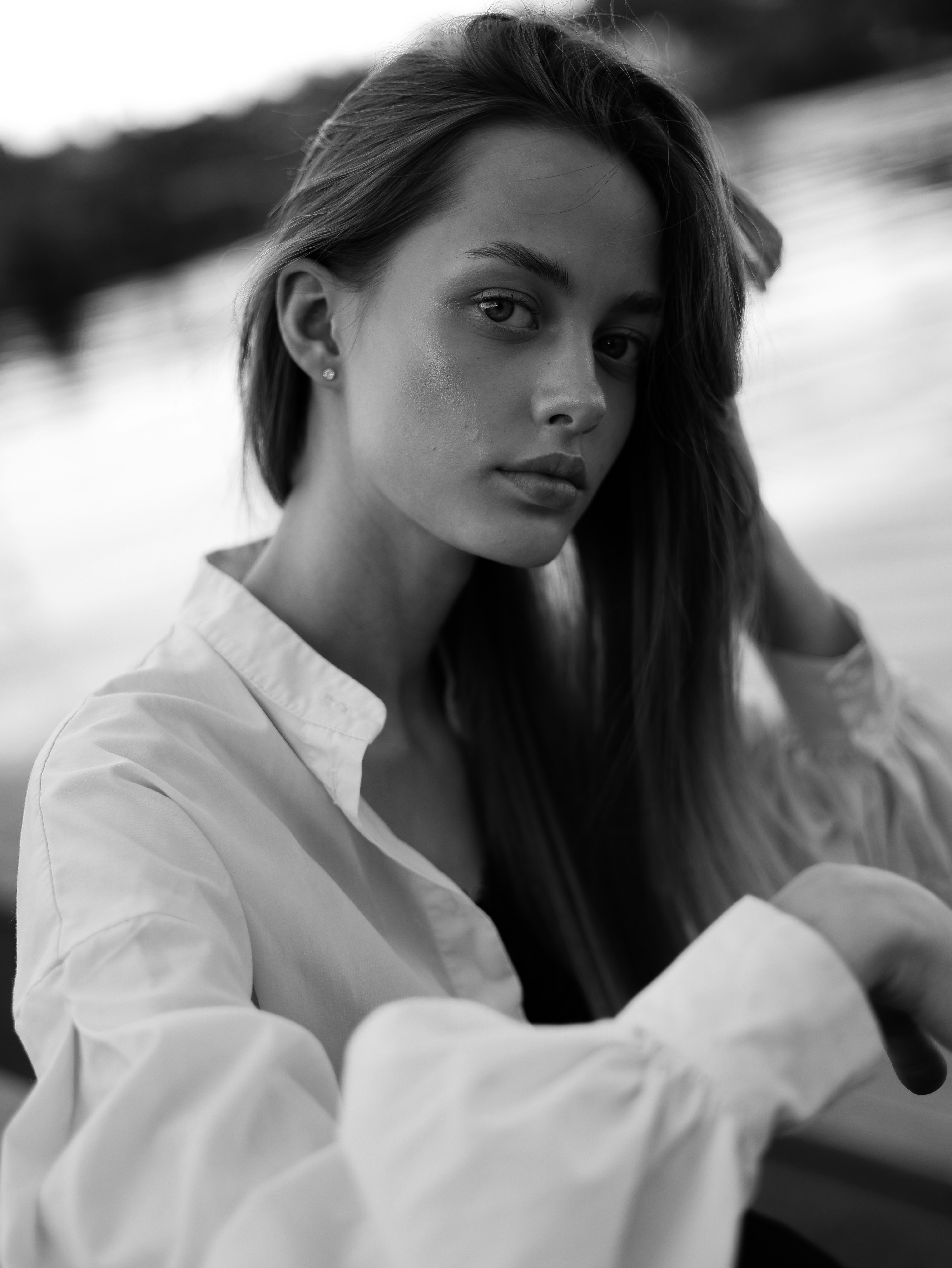 Quiet Introspection: A Portrait in Soft Light