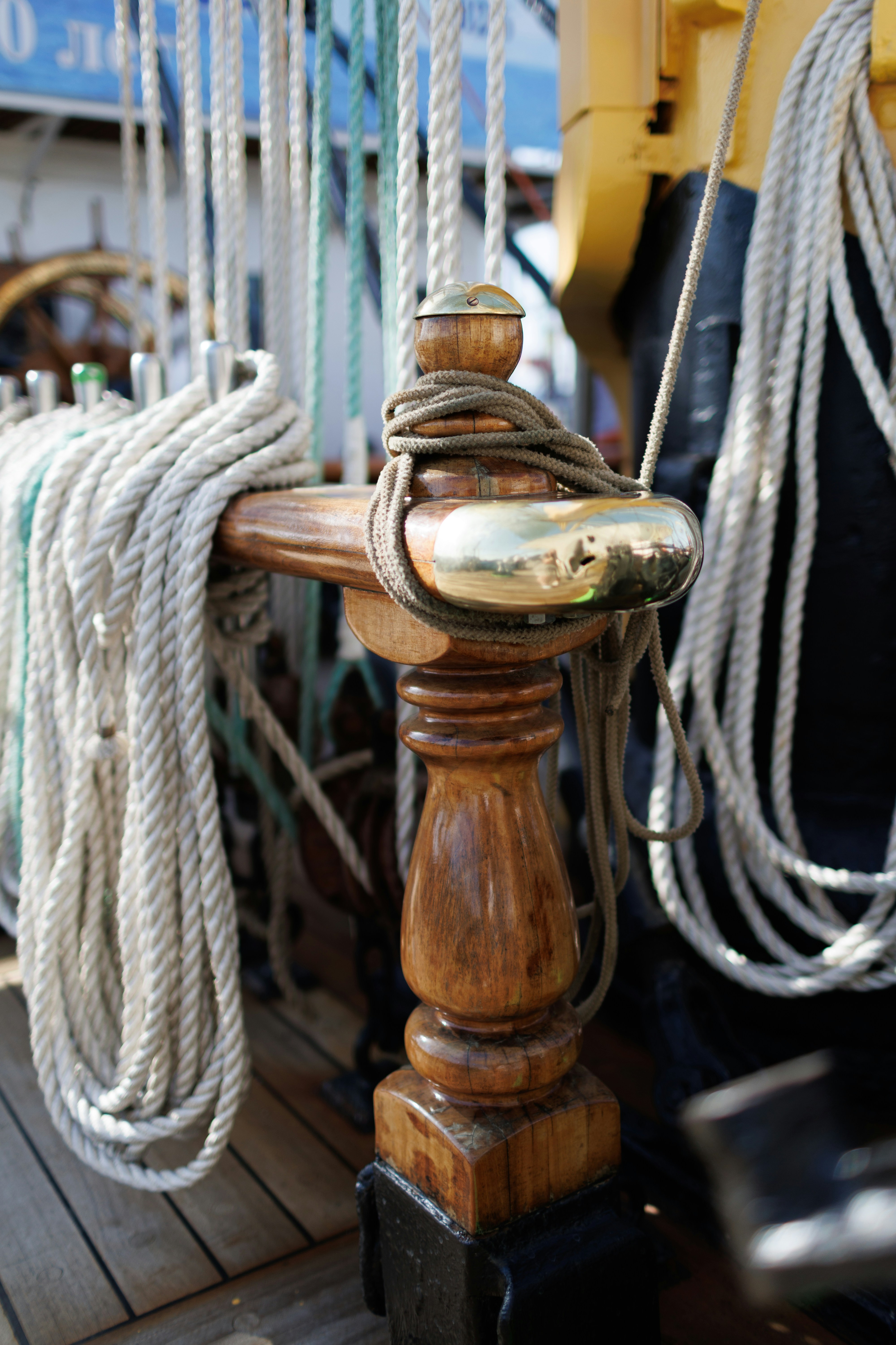 Sailor’s Twin: A Polished Cast Off Between Coiled Ropes