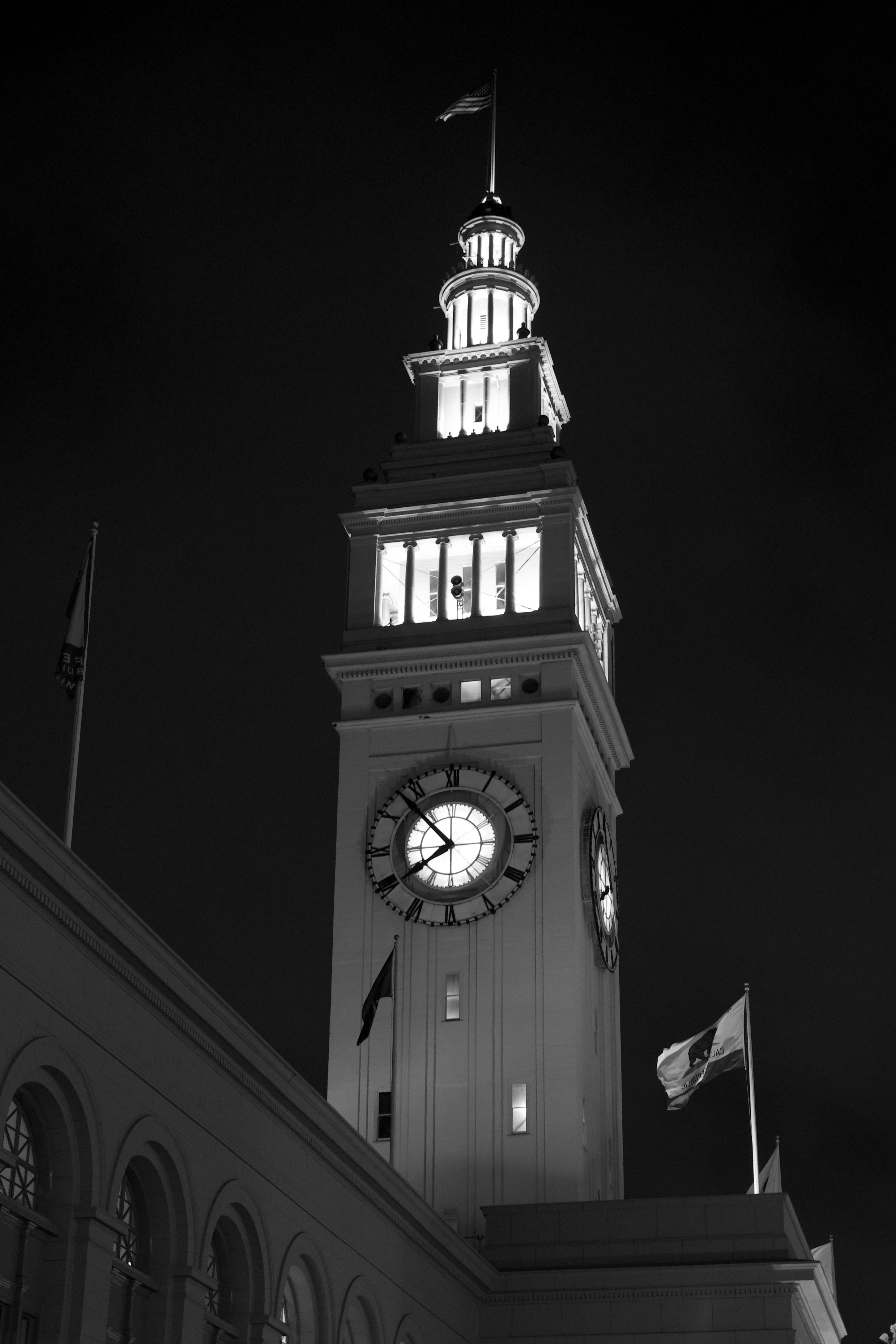 Timeless Cathedral ClockTower in Nightfall