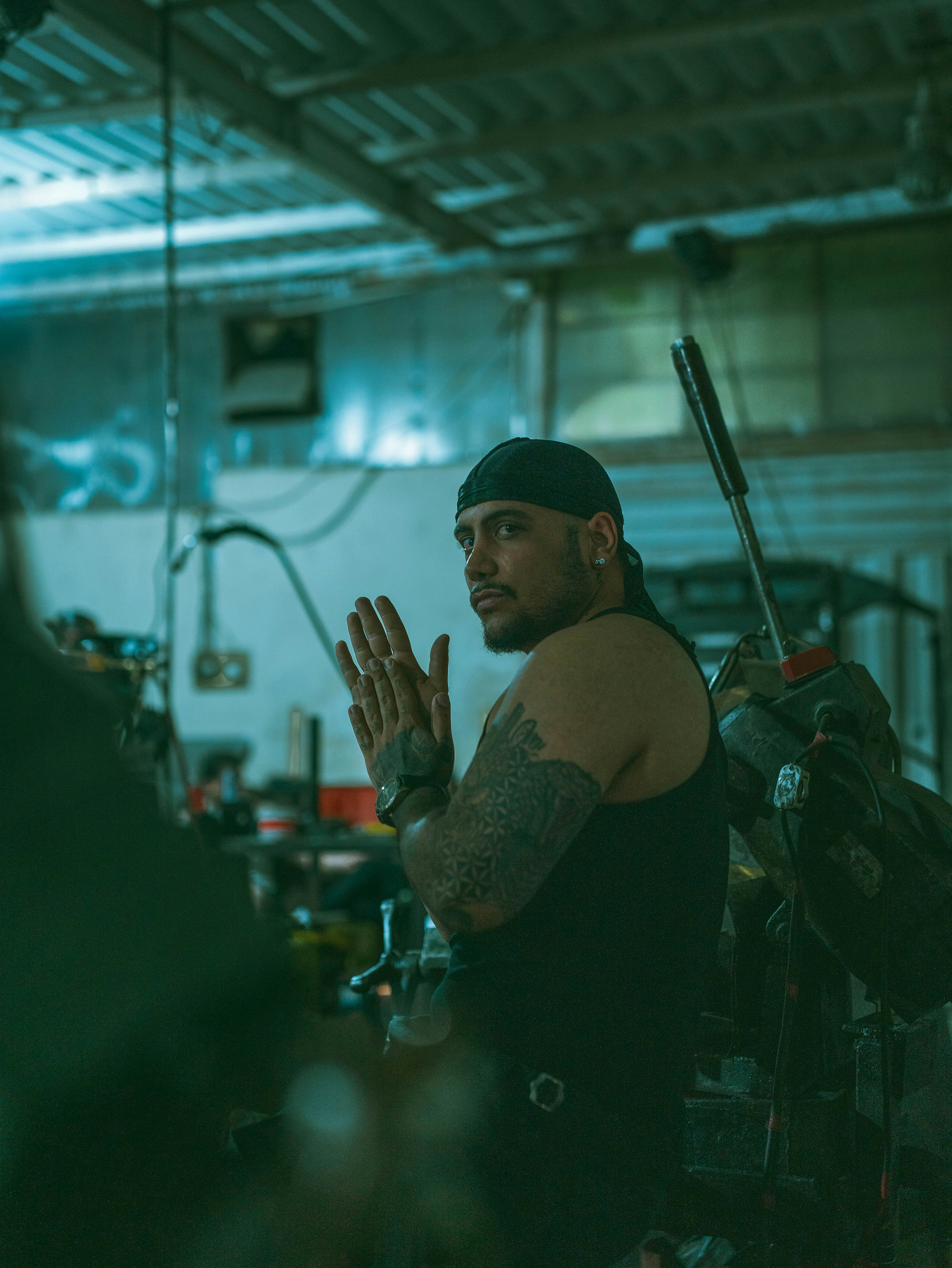 Backlit in the Workshop: A Craftsman Gathers Focus