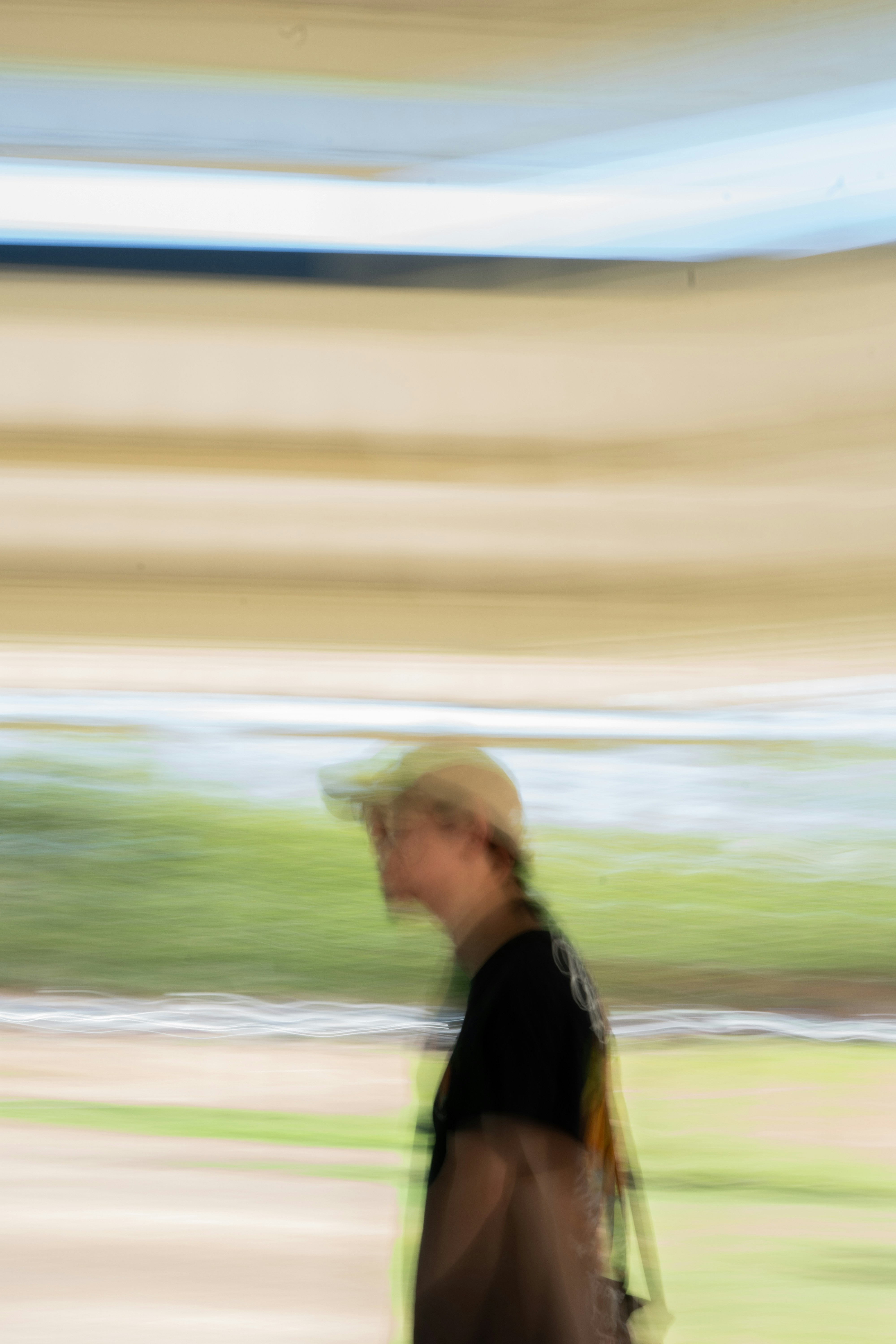 Blurred Motion under Shaded Canopy: A Wandering Moment