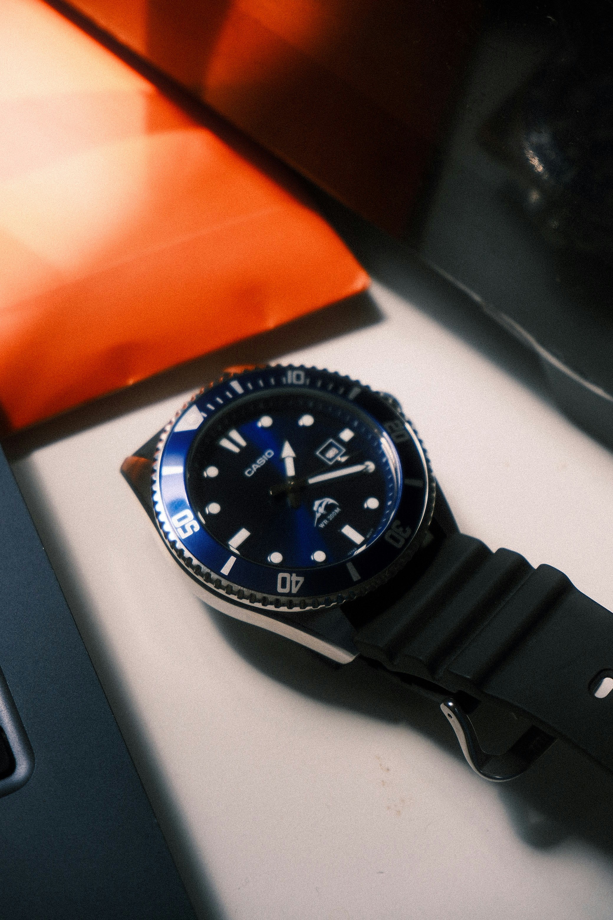 Diver’s Keep: A Midnight Tick on a Blue Bezel