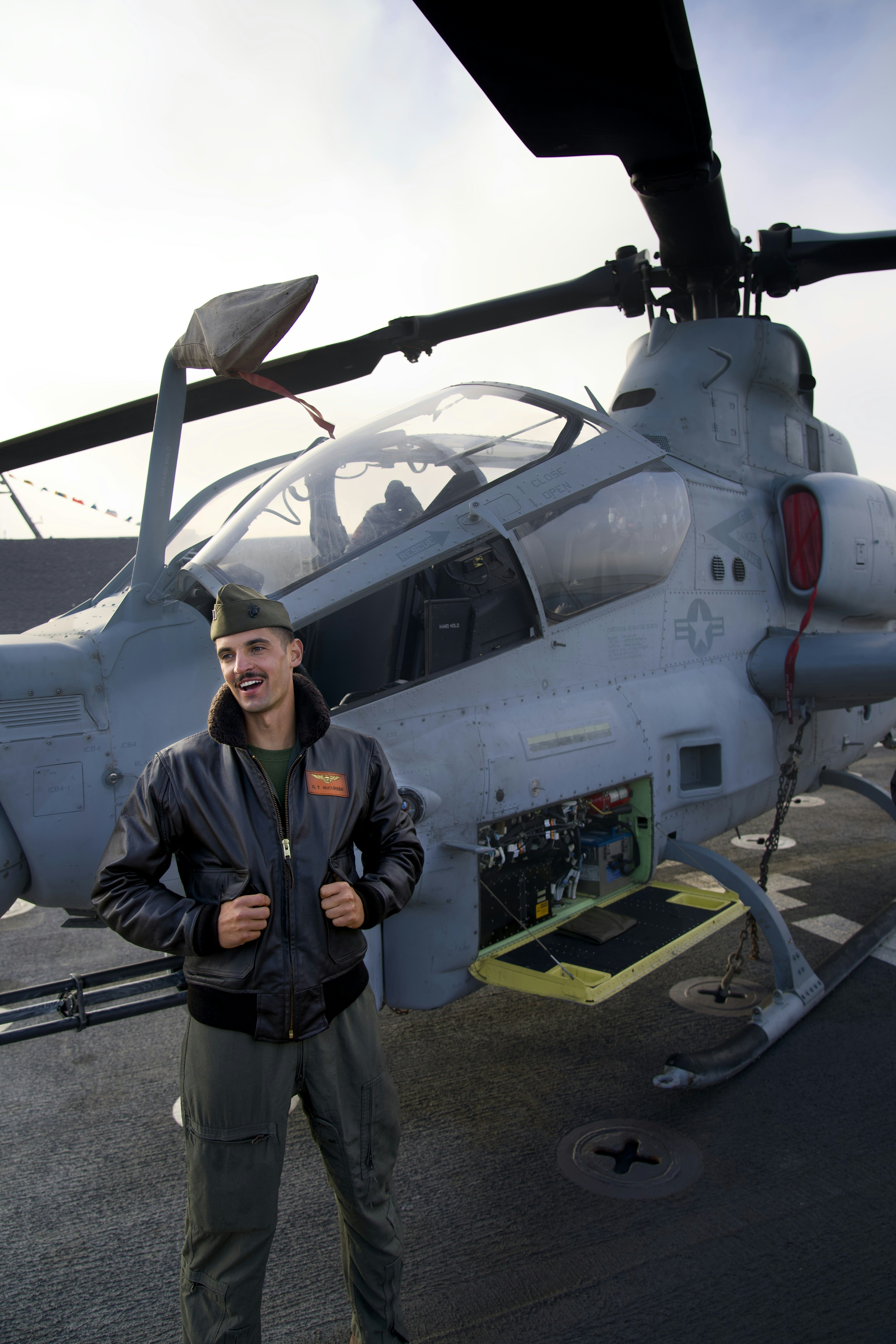 Grounded in Confidence: Flight Crew and Helicopter at Rest