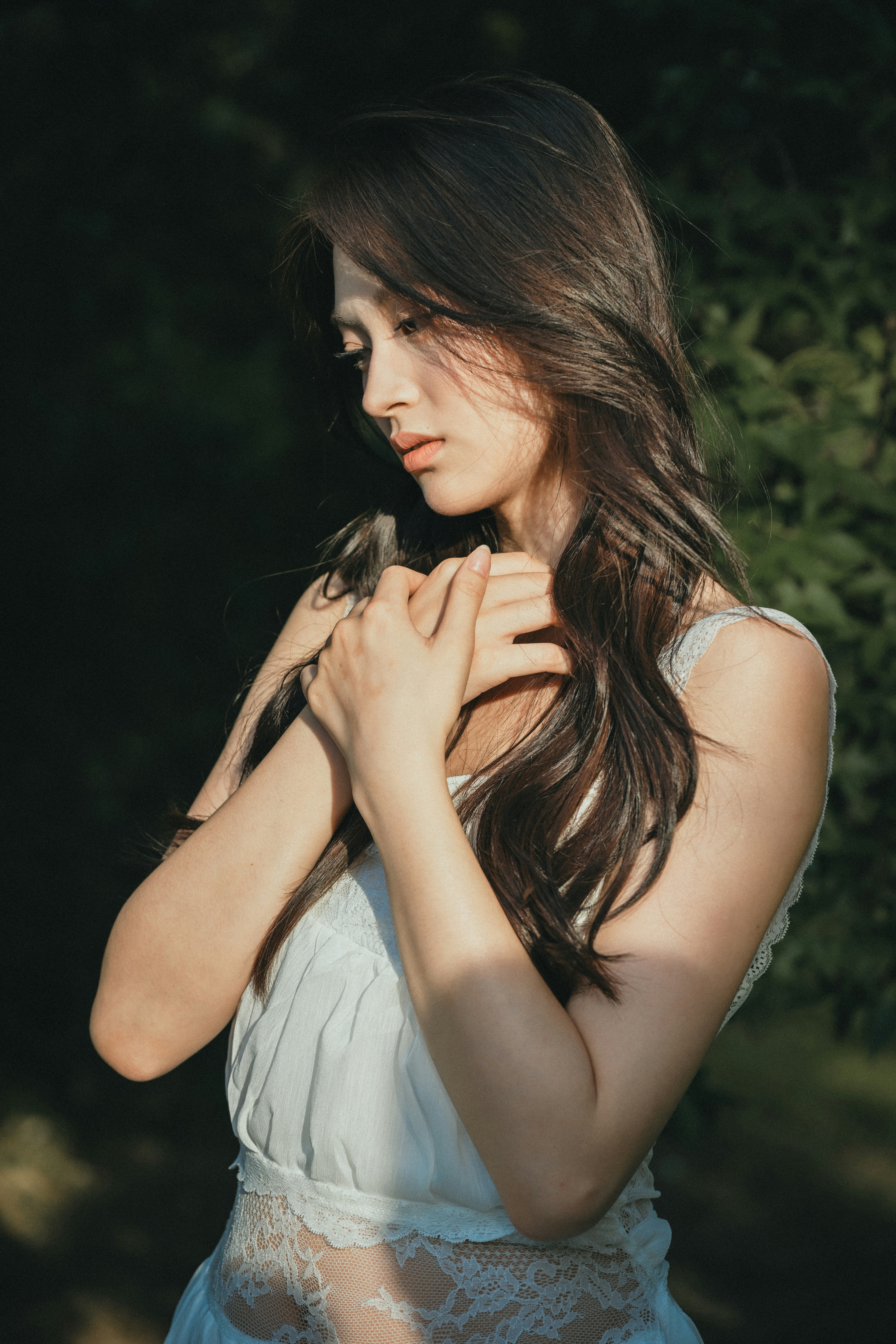 Soft Portrait in Dappled Light