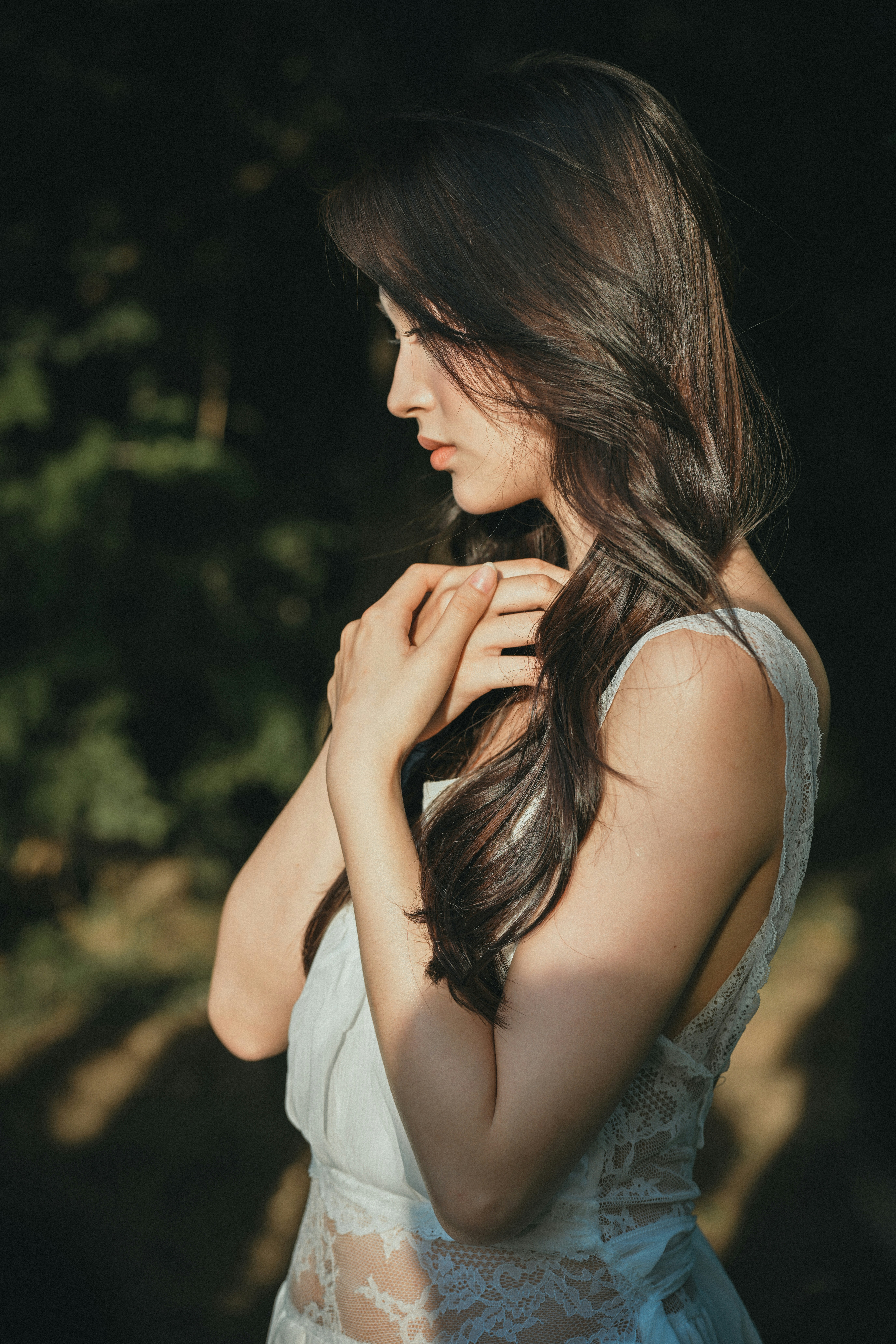 Whispers of Light: A Profile in Sunlit Lace