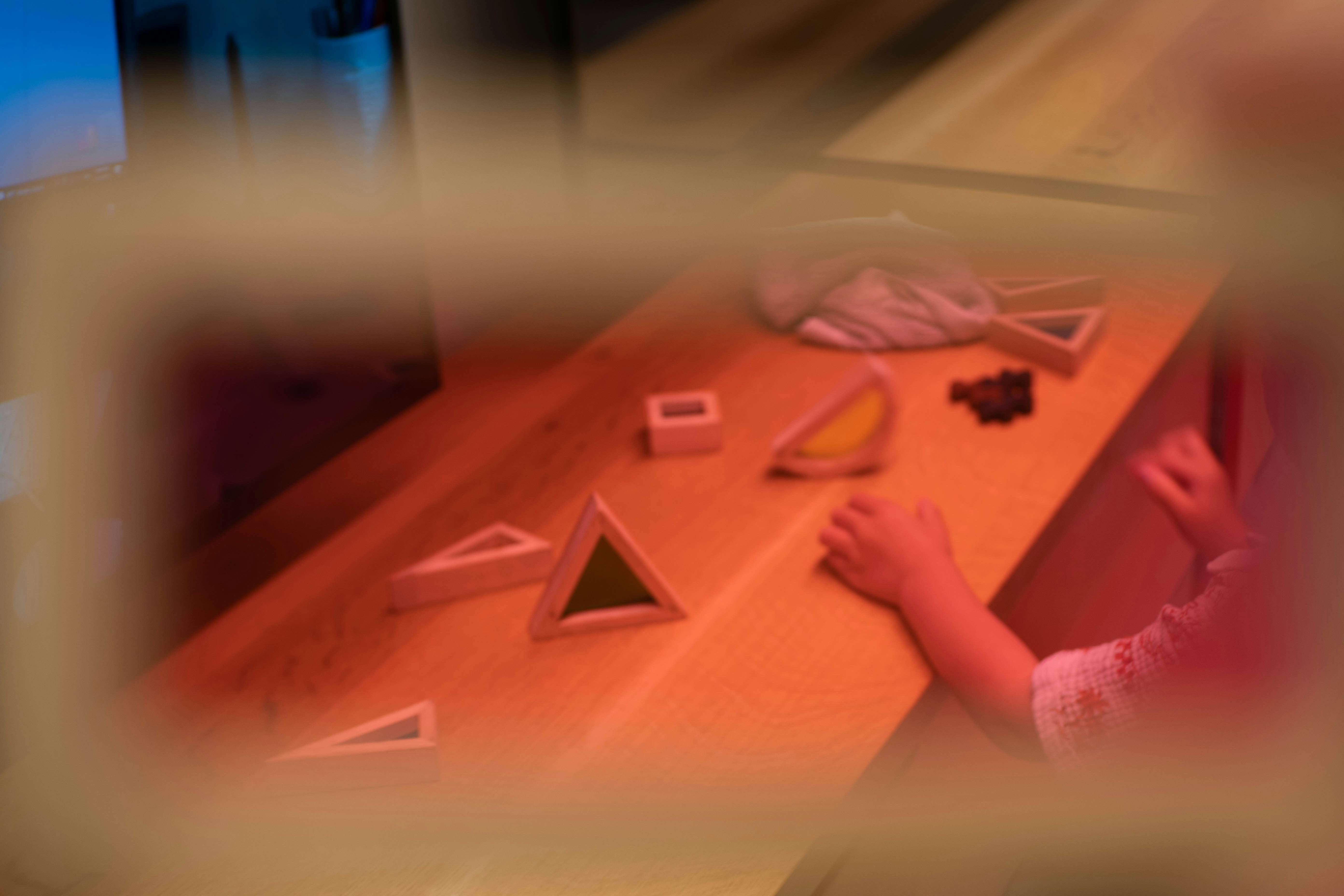 Redwood of Shapes: A Child's Play at the Table