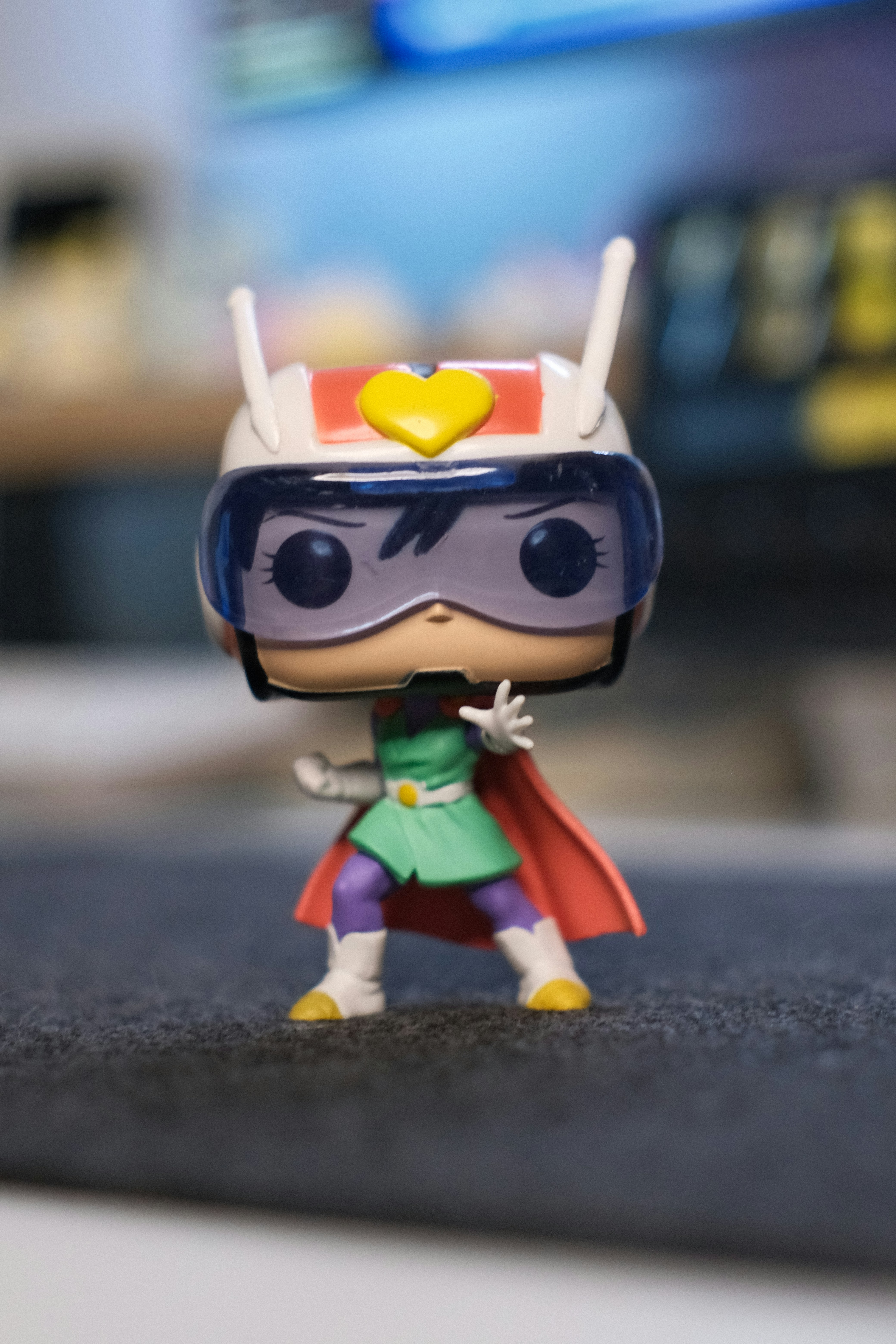 Heroic Kawaii: A Tiny Figure Stands Bold