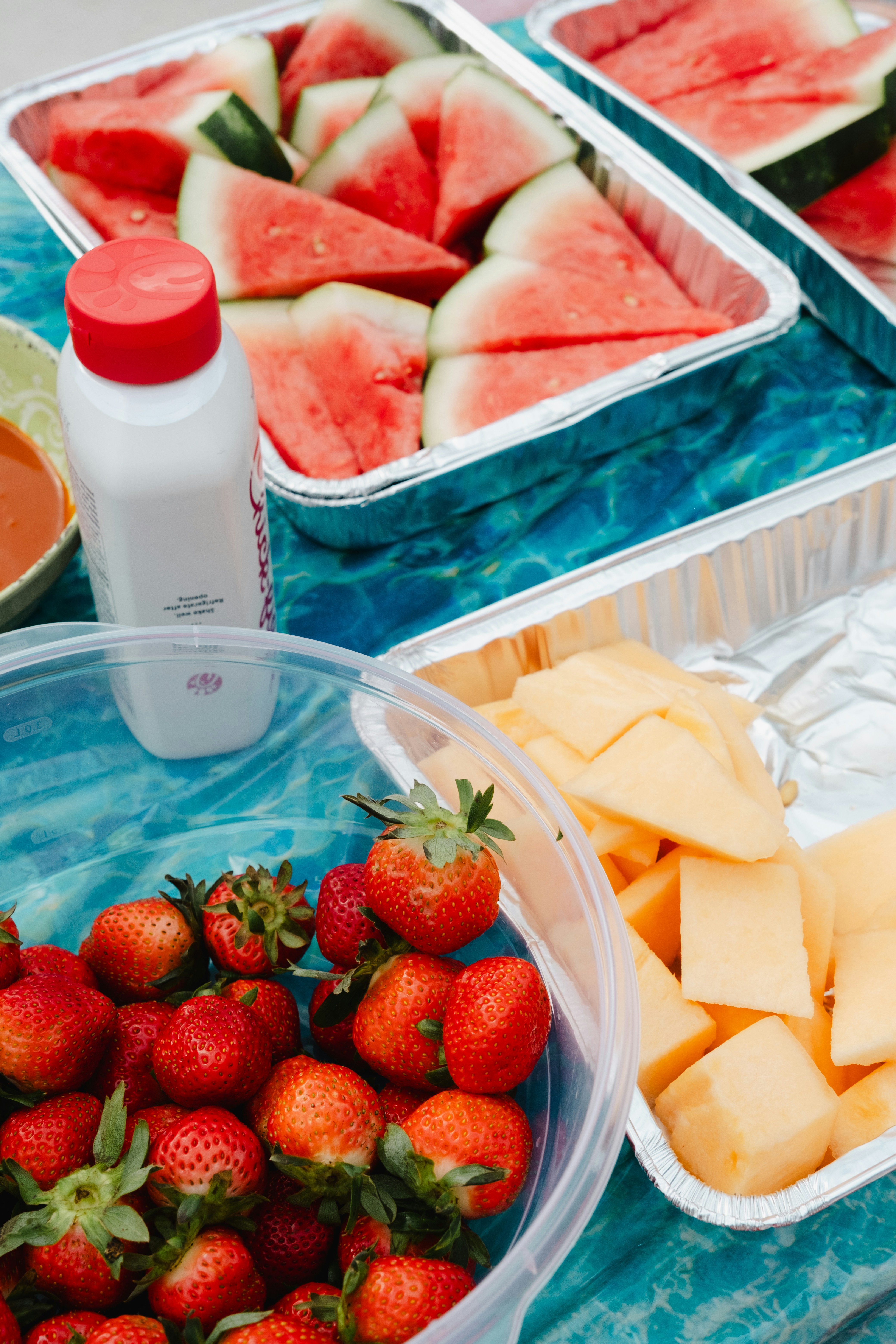 Watermelon Oasis: Fresh Cut Delights at a Summer Picnic