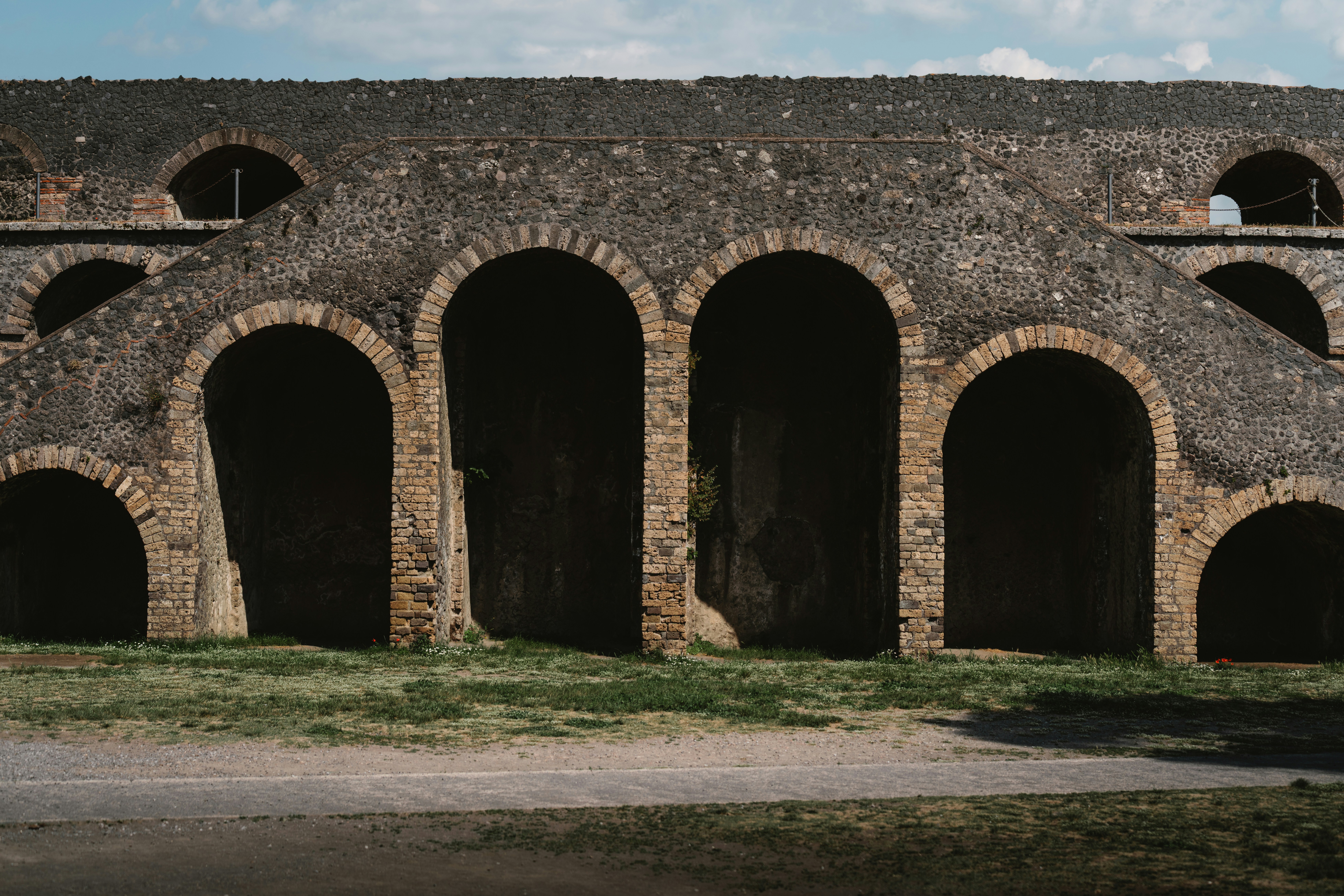 Stone Archway Confluence at Dusk