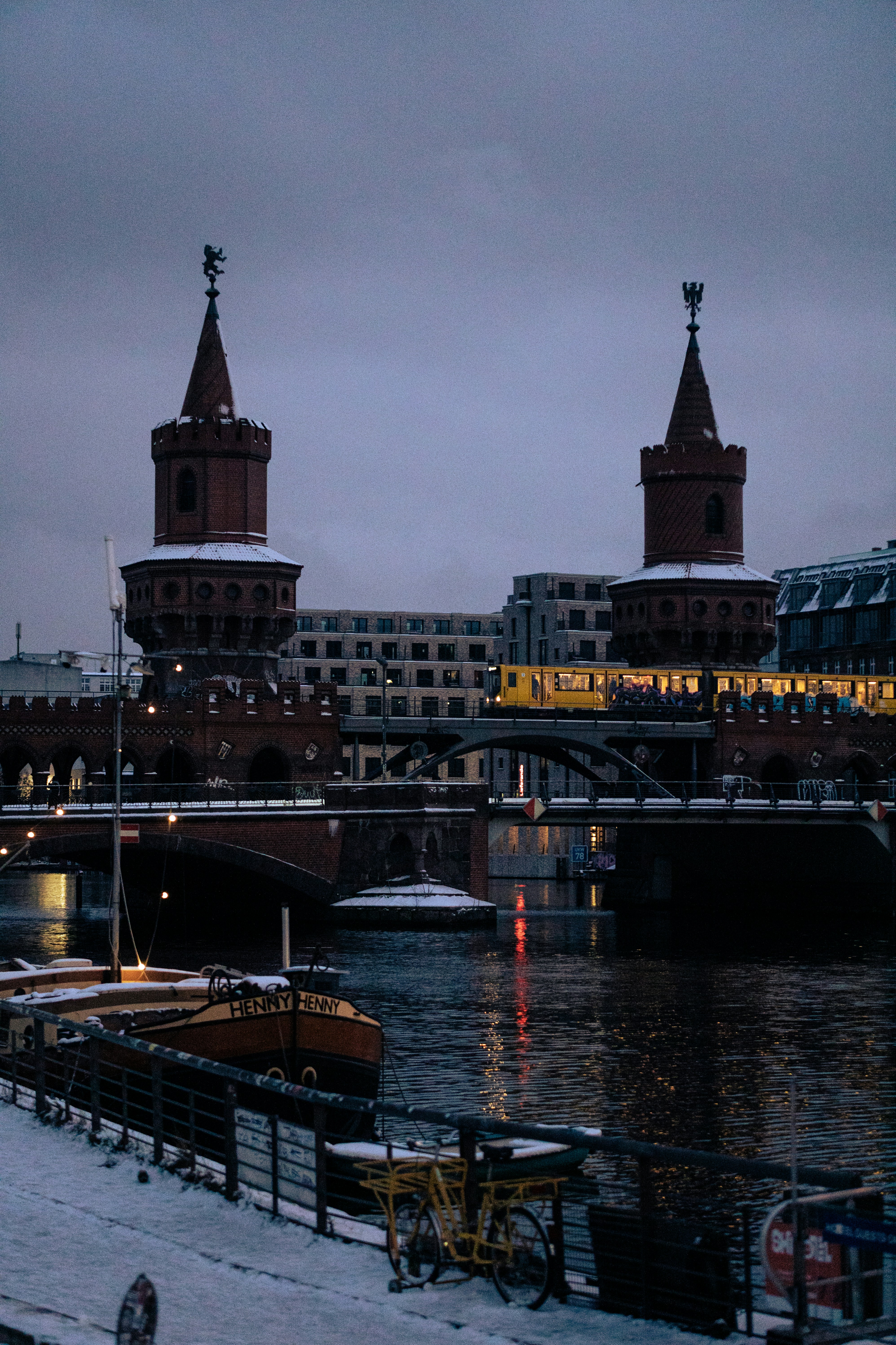 Twilight on the Spandau Bridges