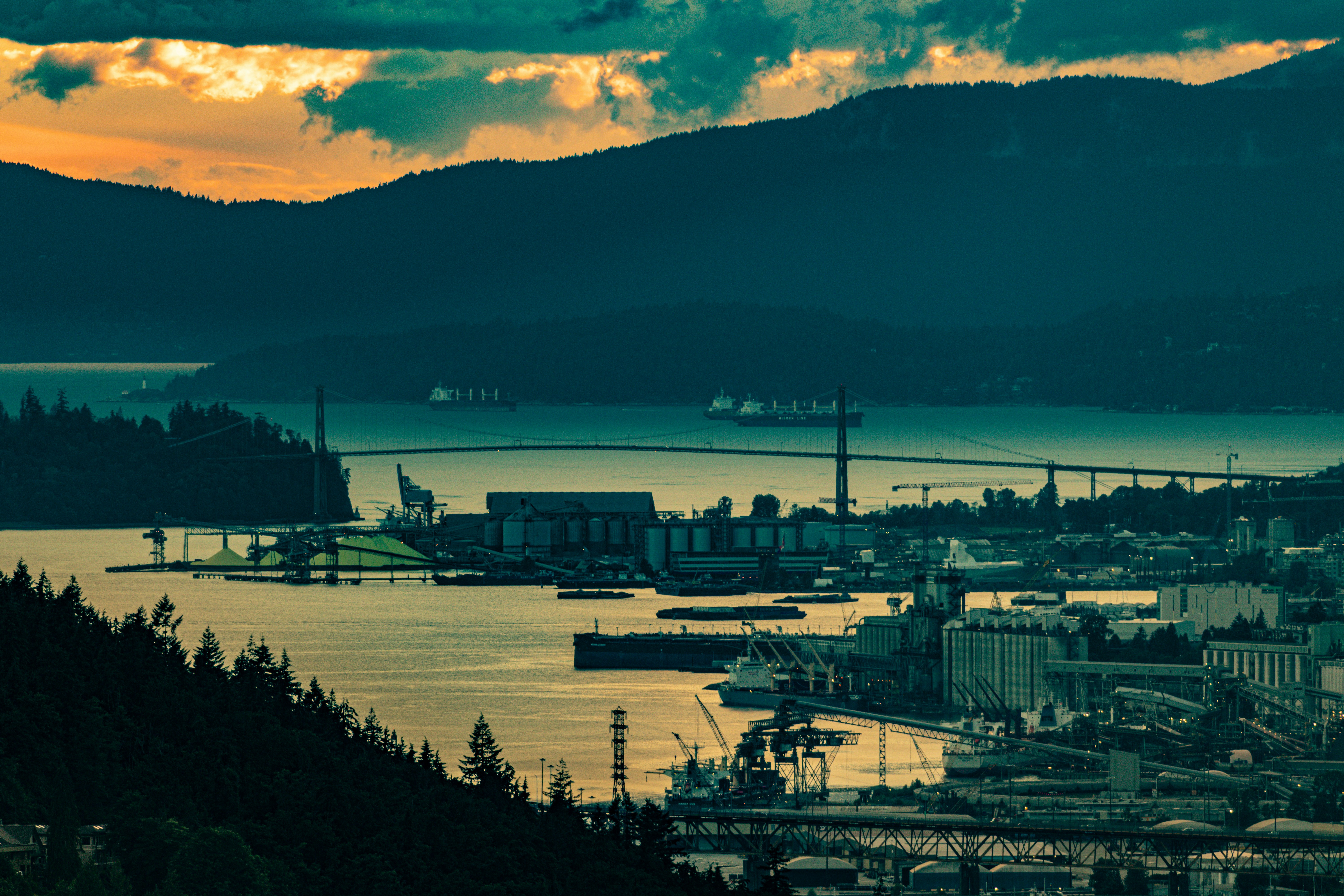 Harbor Beneath the Twilight Ridge