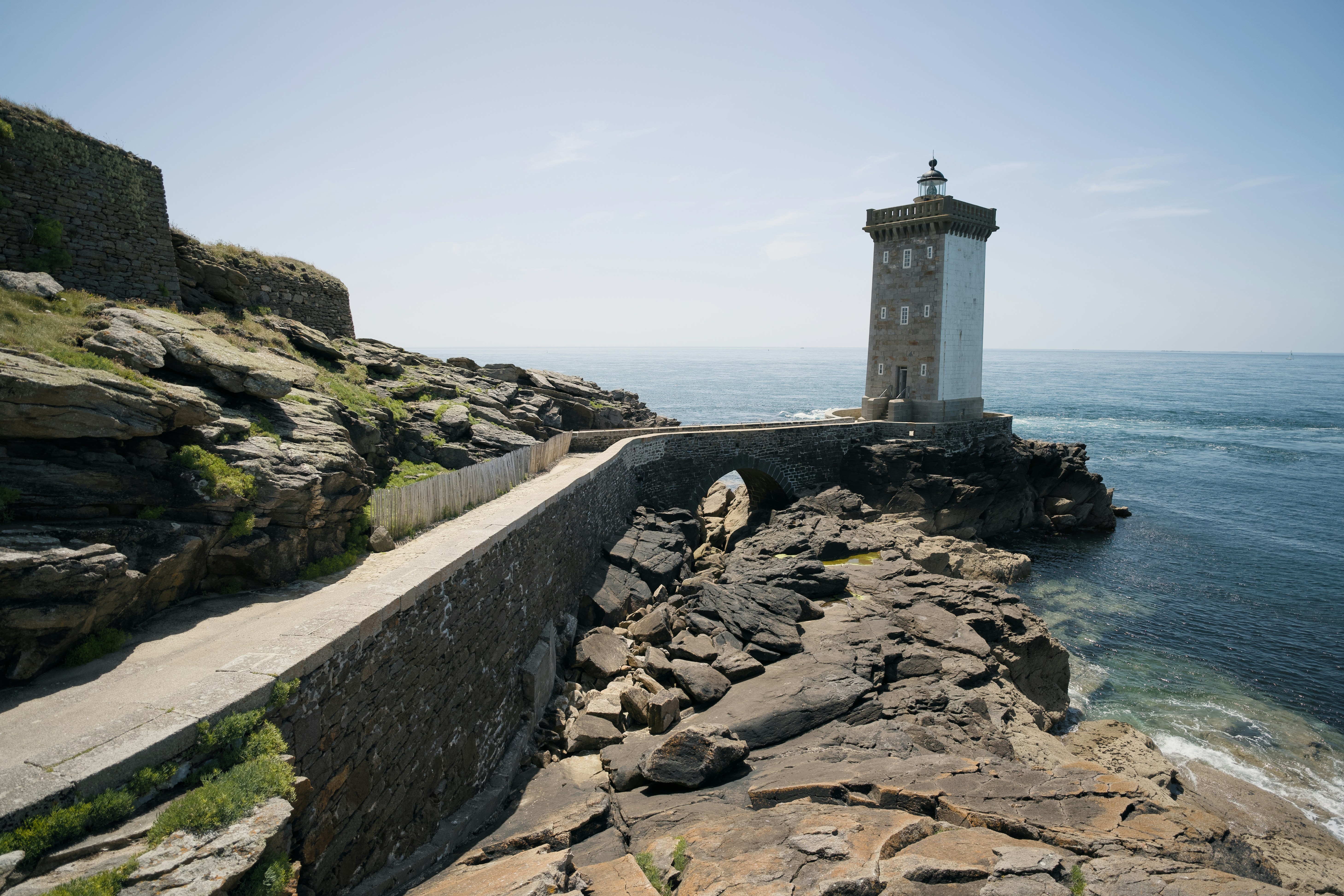 Lighthouse at the Edge: A Coastal Walk to the Tower
