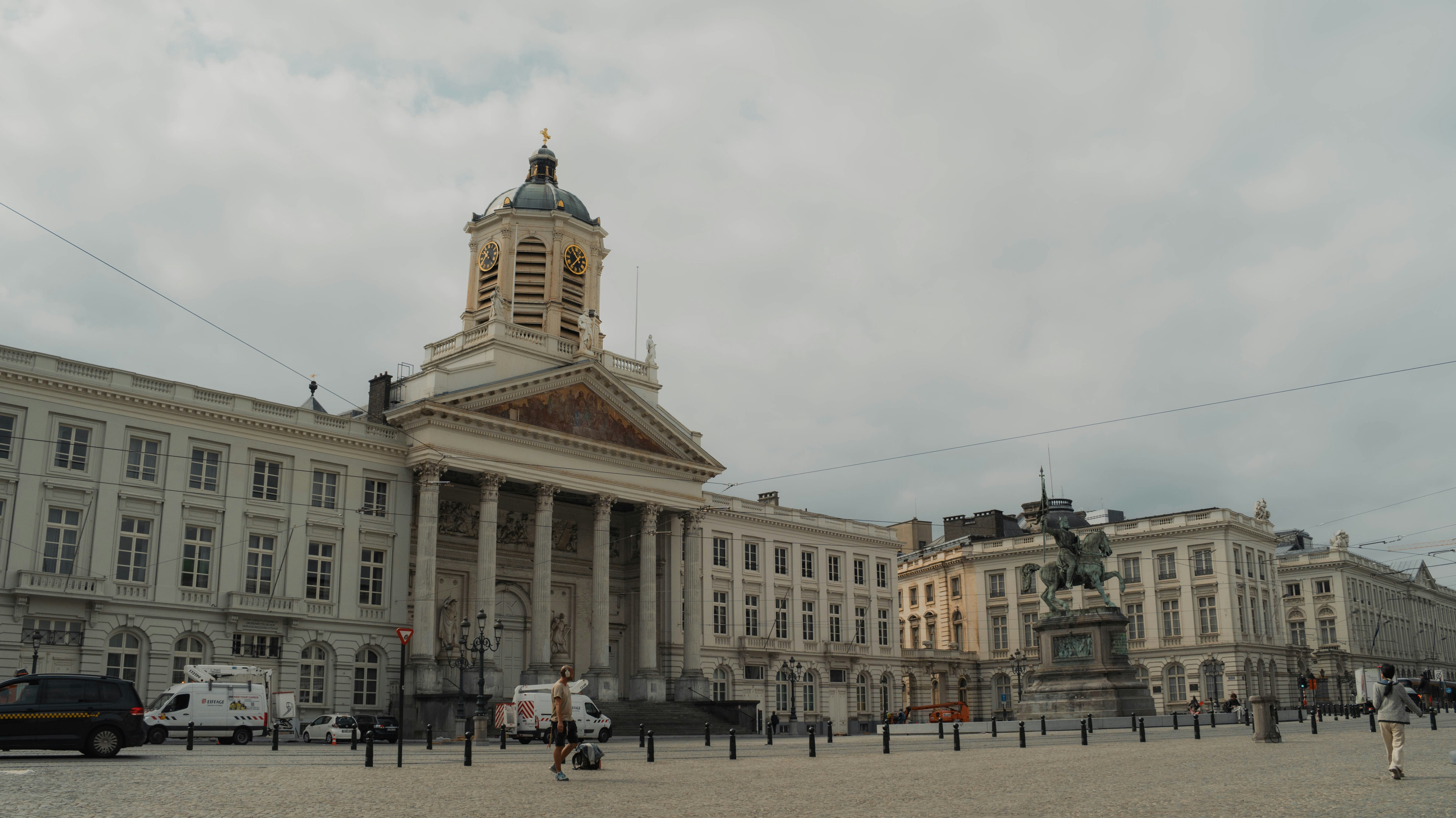 Classical Facade & Monument Square
