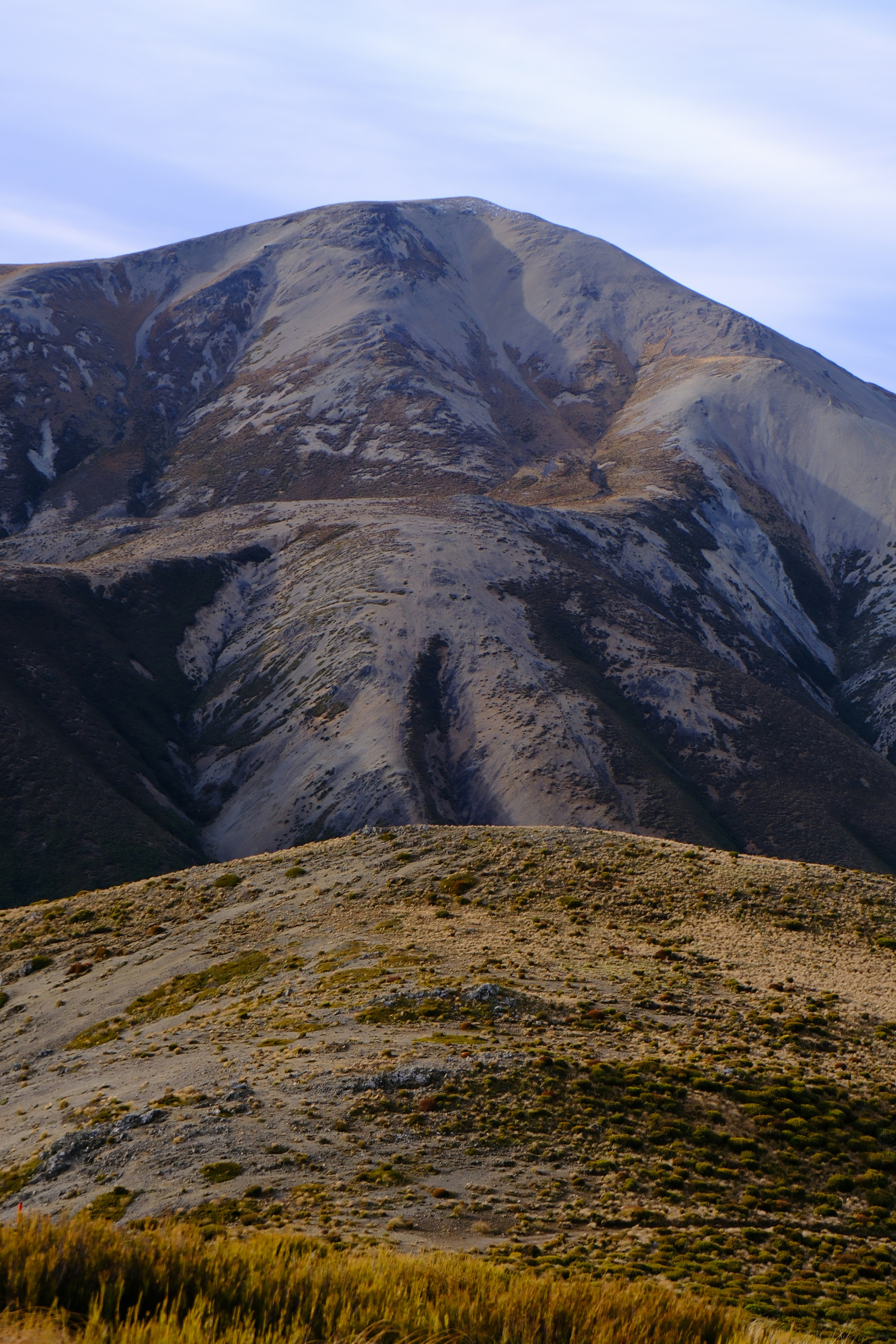 Ridge Crest Under Wide Sky