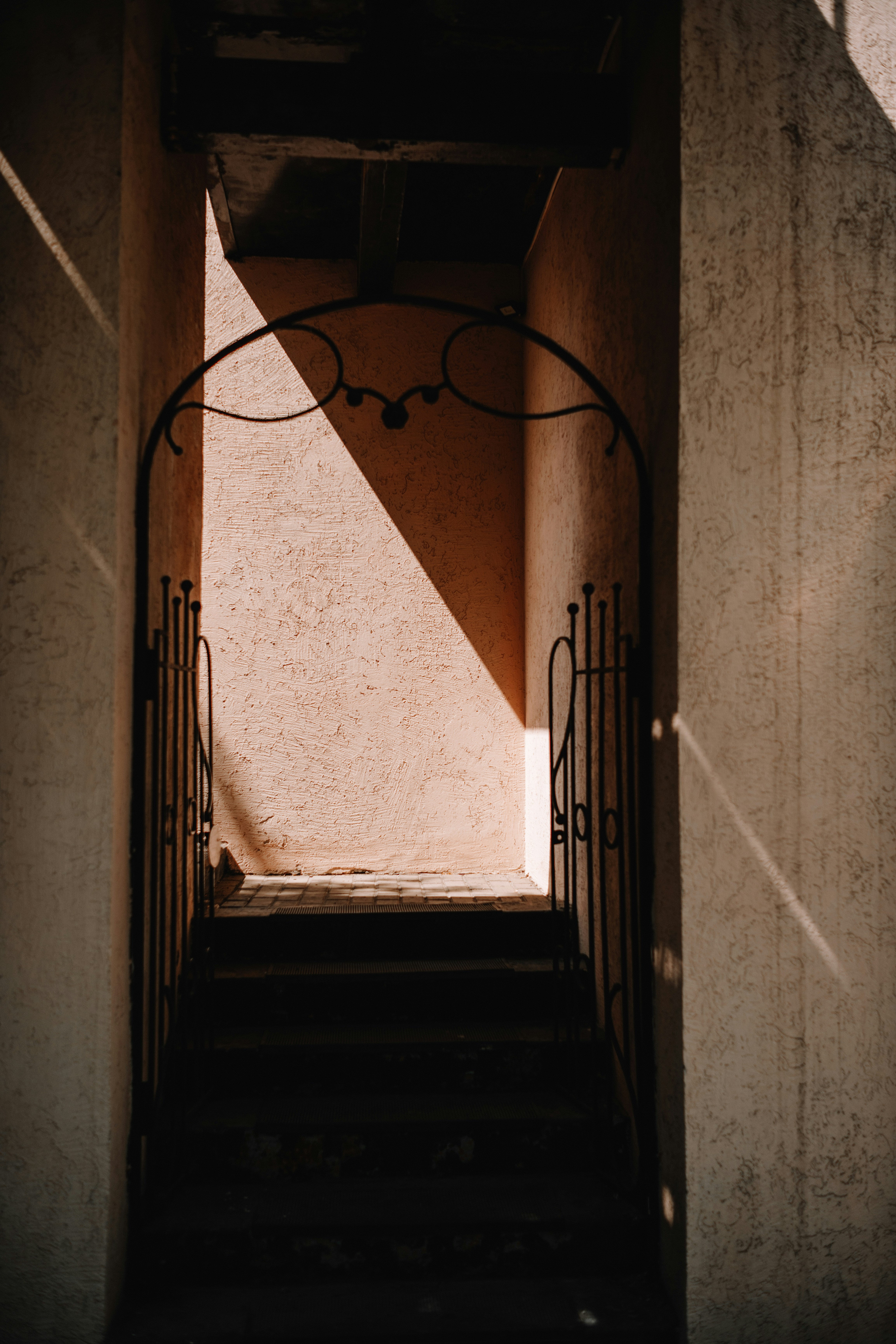 Shadowed Archway Leading to Light
