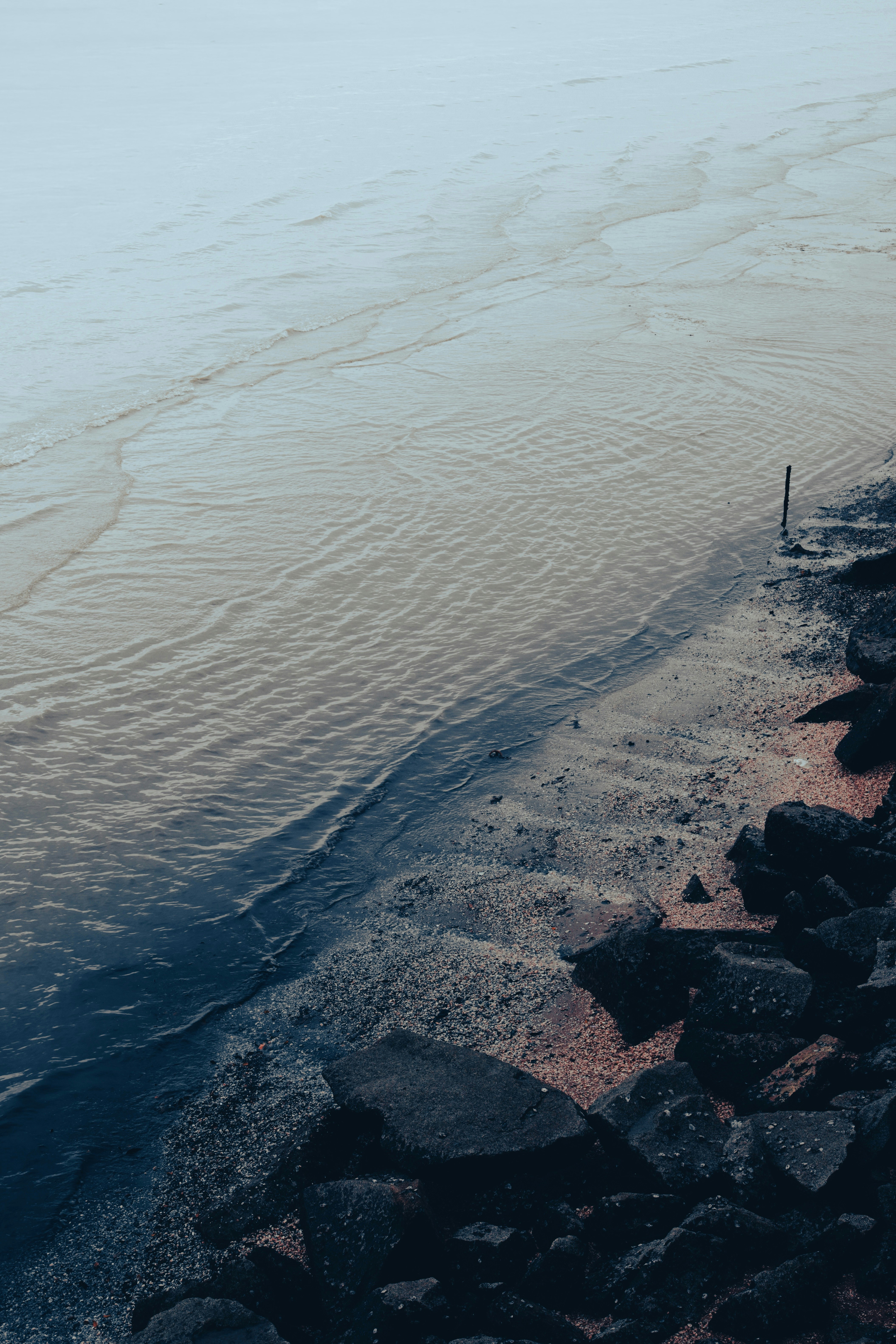 Shoreline Echoes: Pebbles, Waterlight, and Quiet Ripples