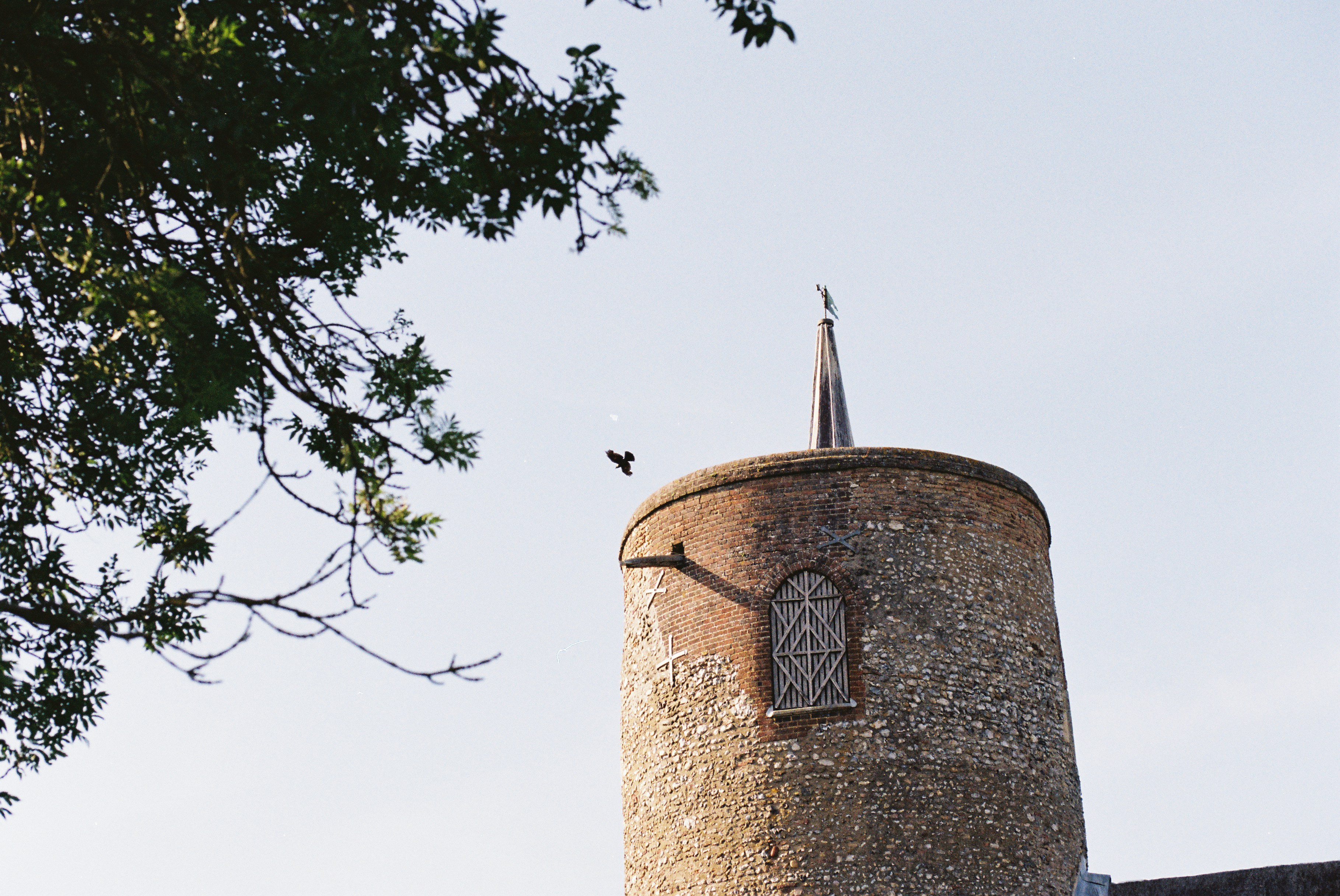 Stone Turret Under Open Sky