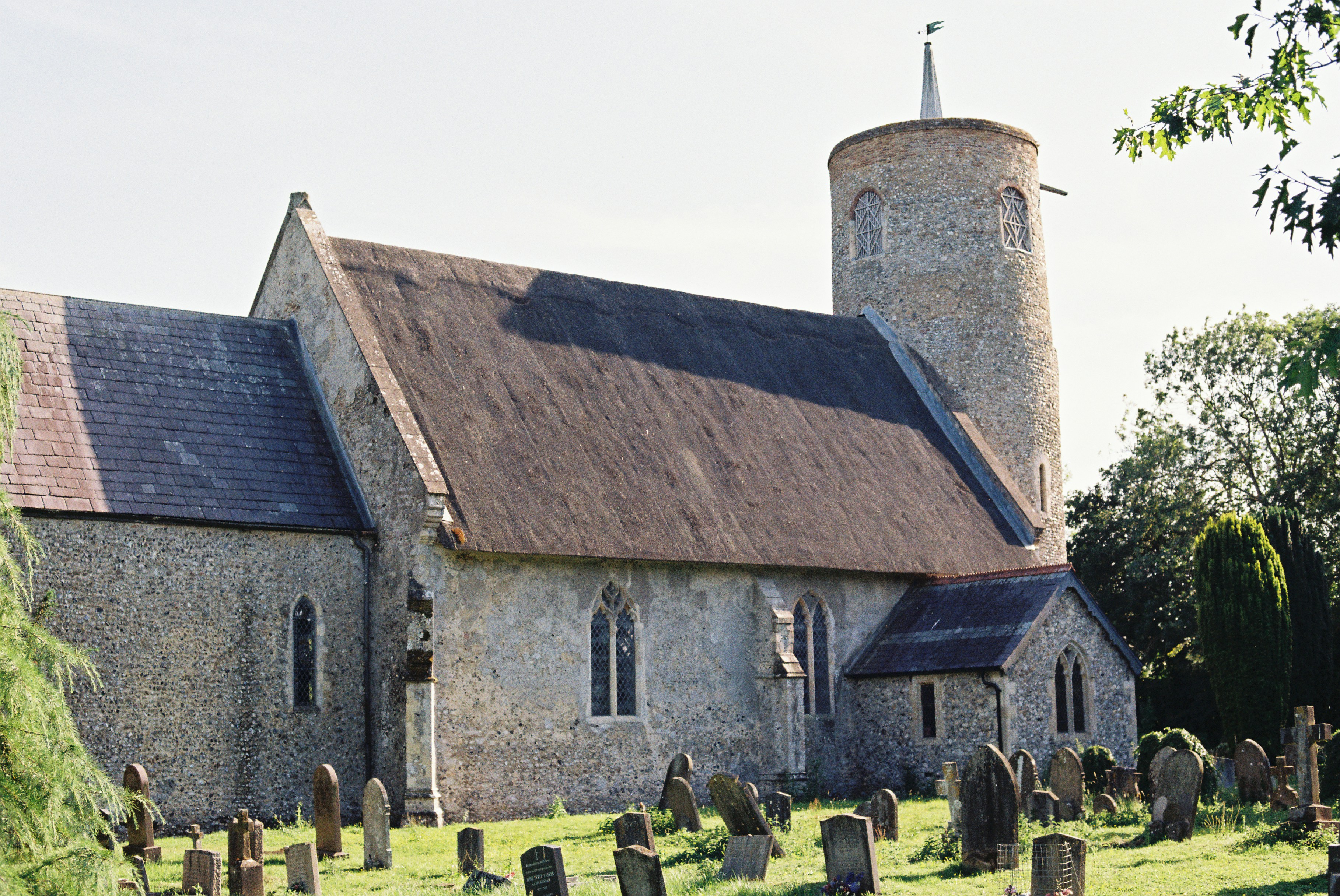 Stone Church Under Quiet Skies