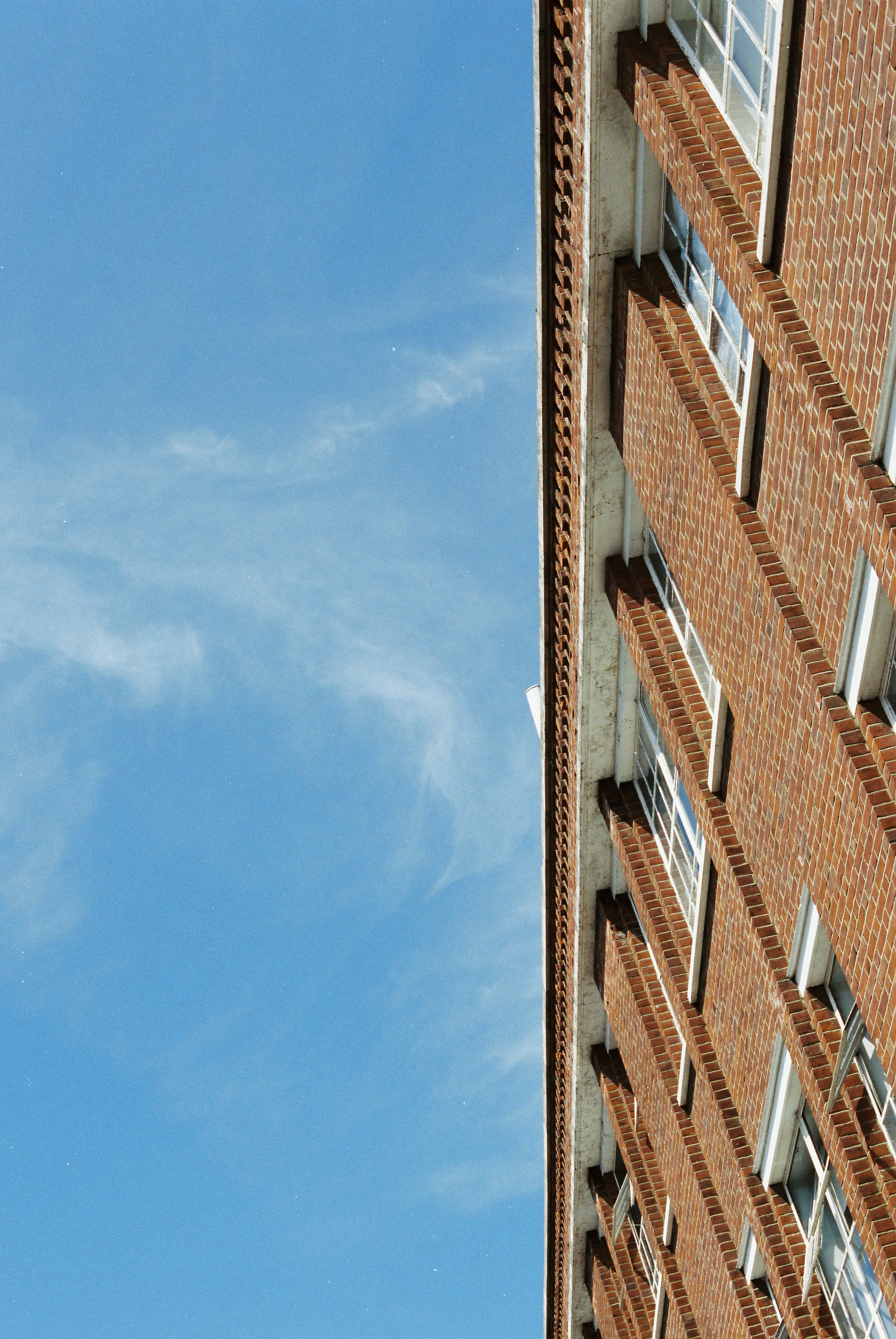 Brick Facade Reaches for the Sky