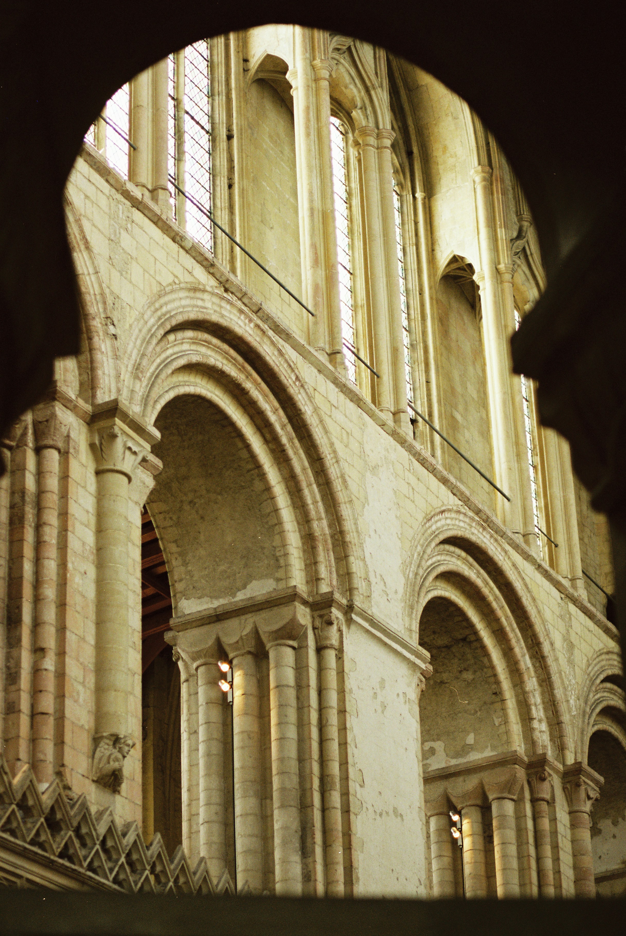 Stone Choir: Arcades and Light in an Ancient Interior