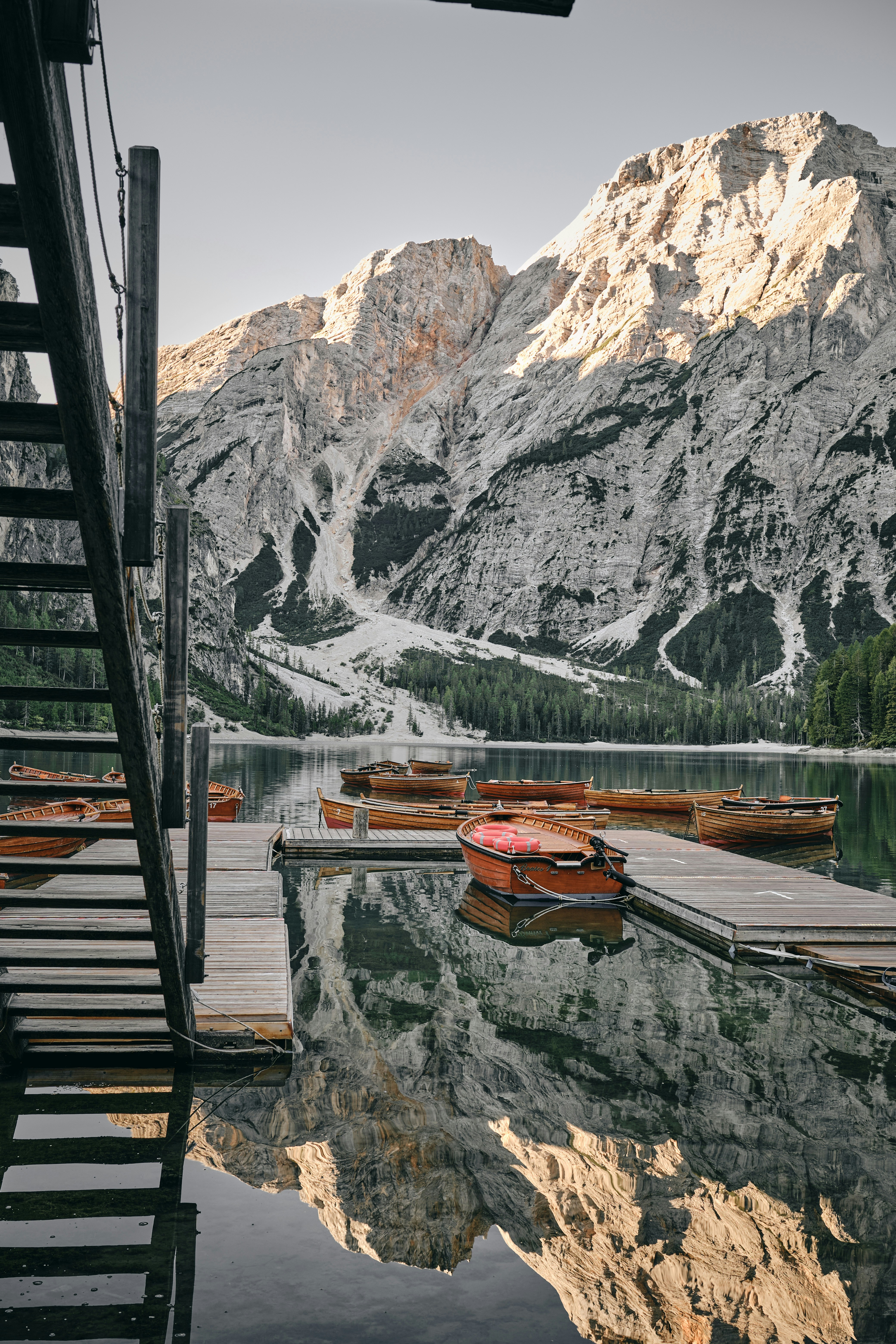 Mirror Staircase to the Dolomites