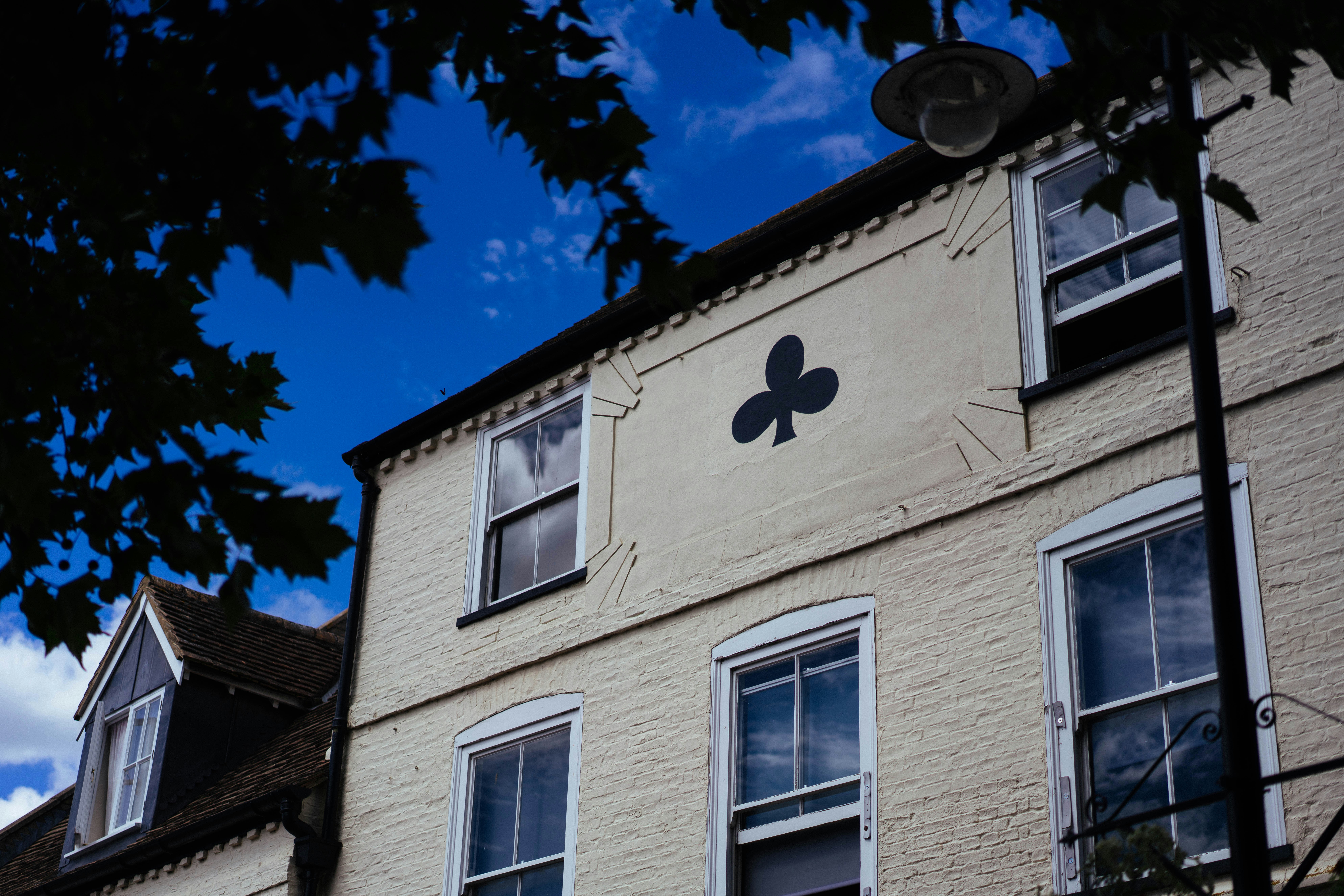 Heritage Crest Over Blue Sky