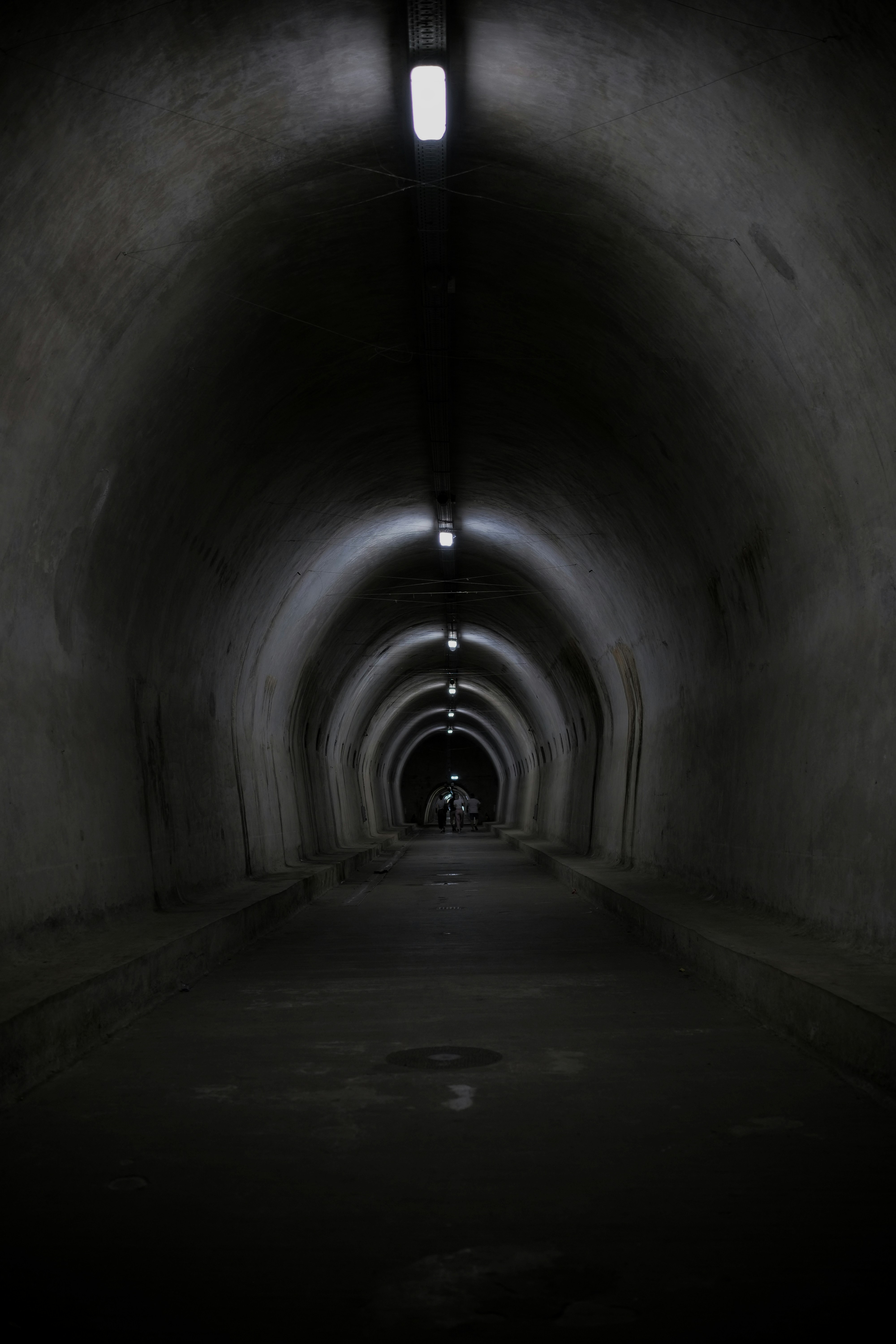 Echoes in a Silent Tunnel: A Portrait of Distance
