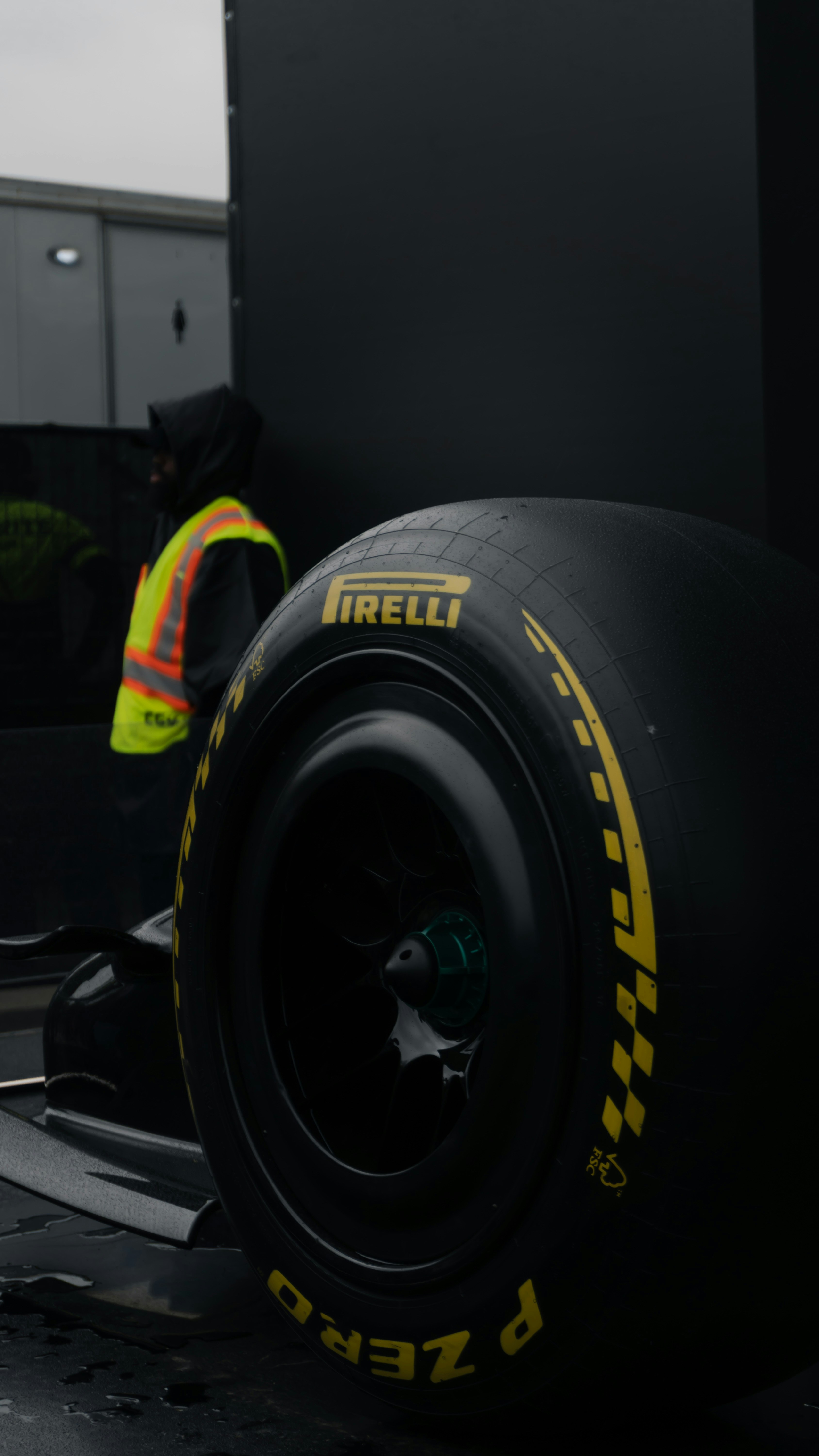 Edge of the Track: Pirelli Tire in the Pit Lane