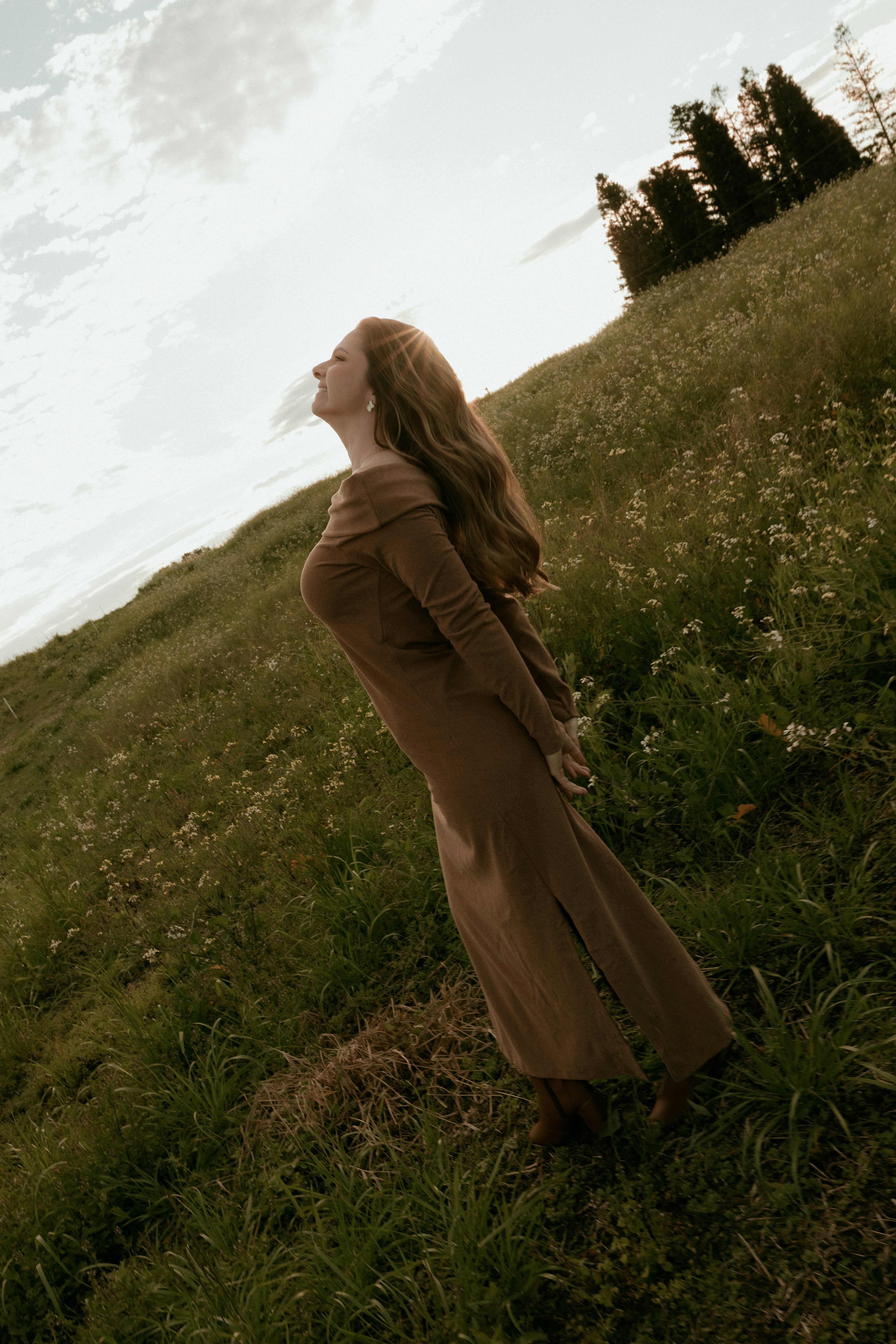 Carved by the Wind: A Quiet Portrait in a Meadow