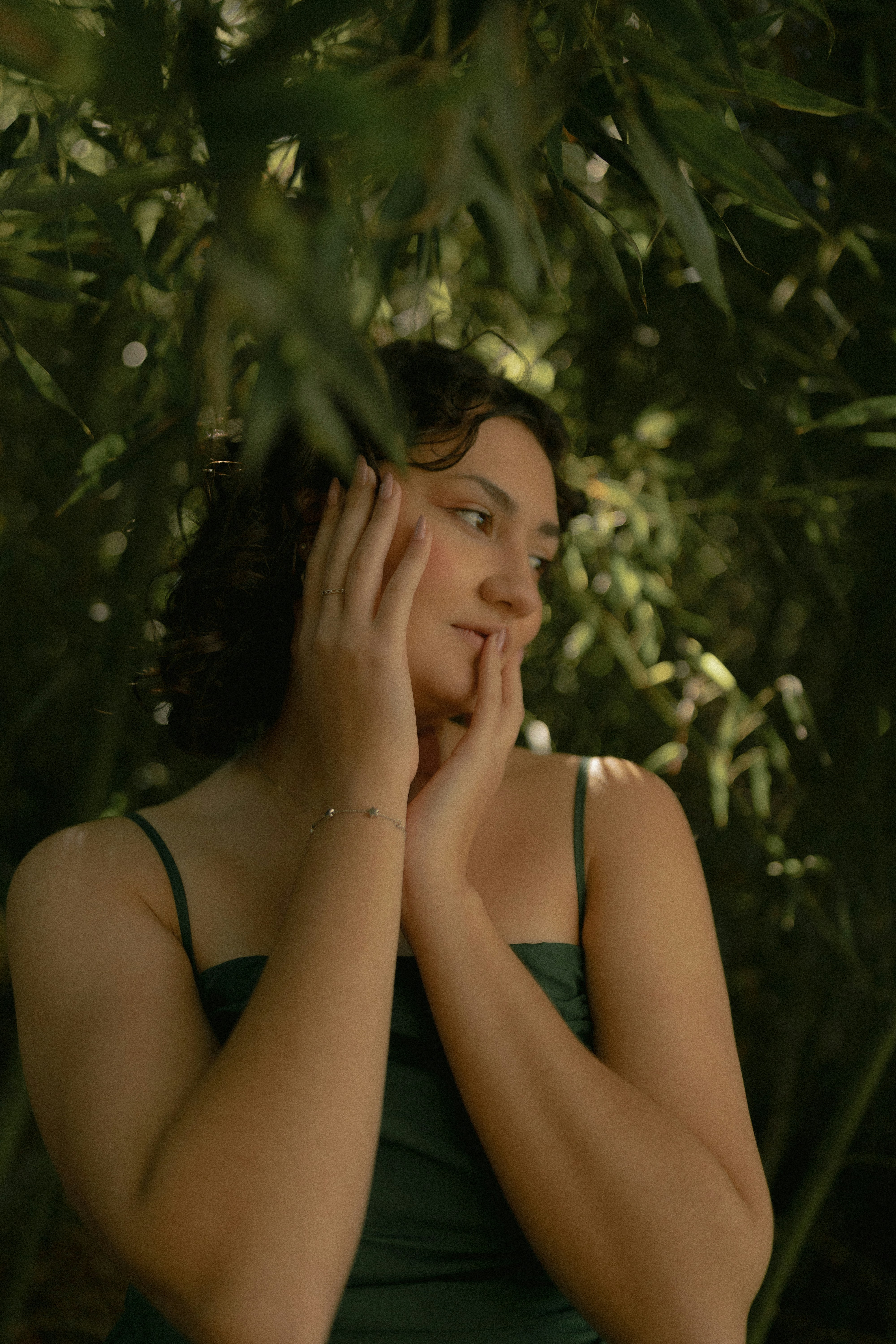 Whispers of Shade: A Quiet Moment in the Green Room