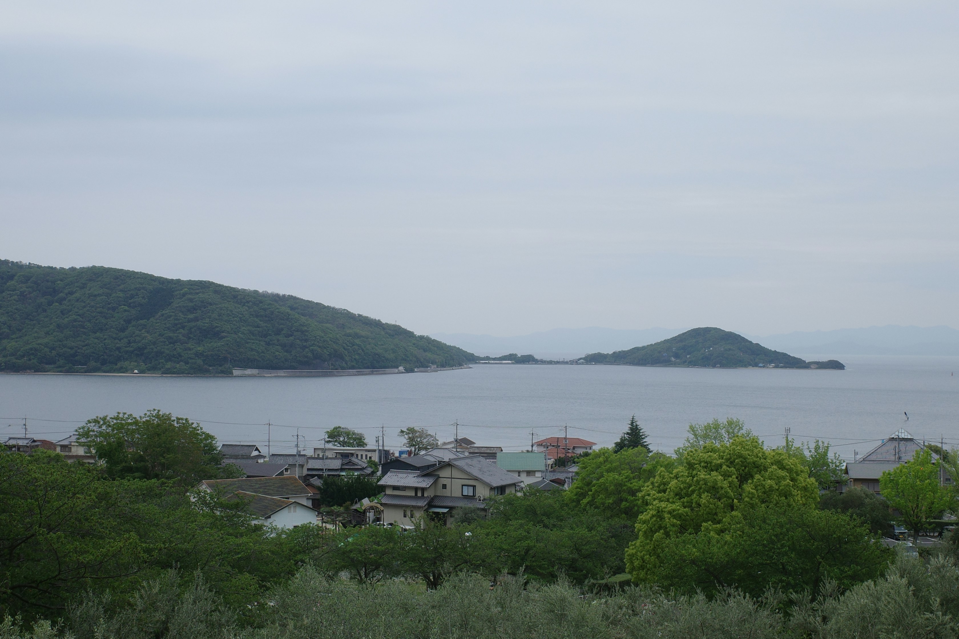 Coastal Village at Distant Harbour
