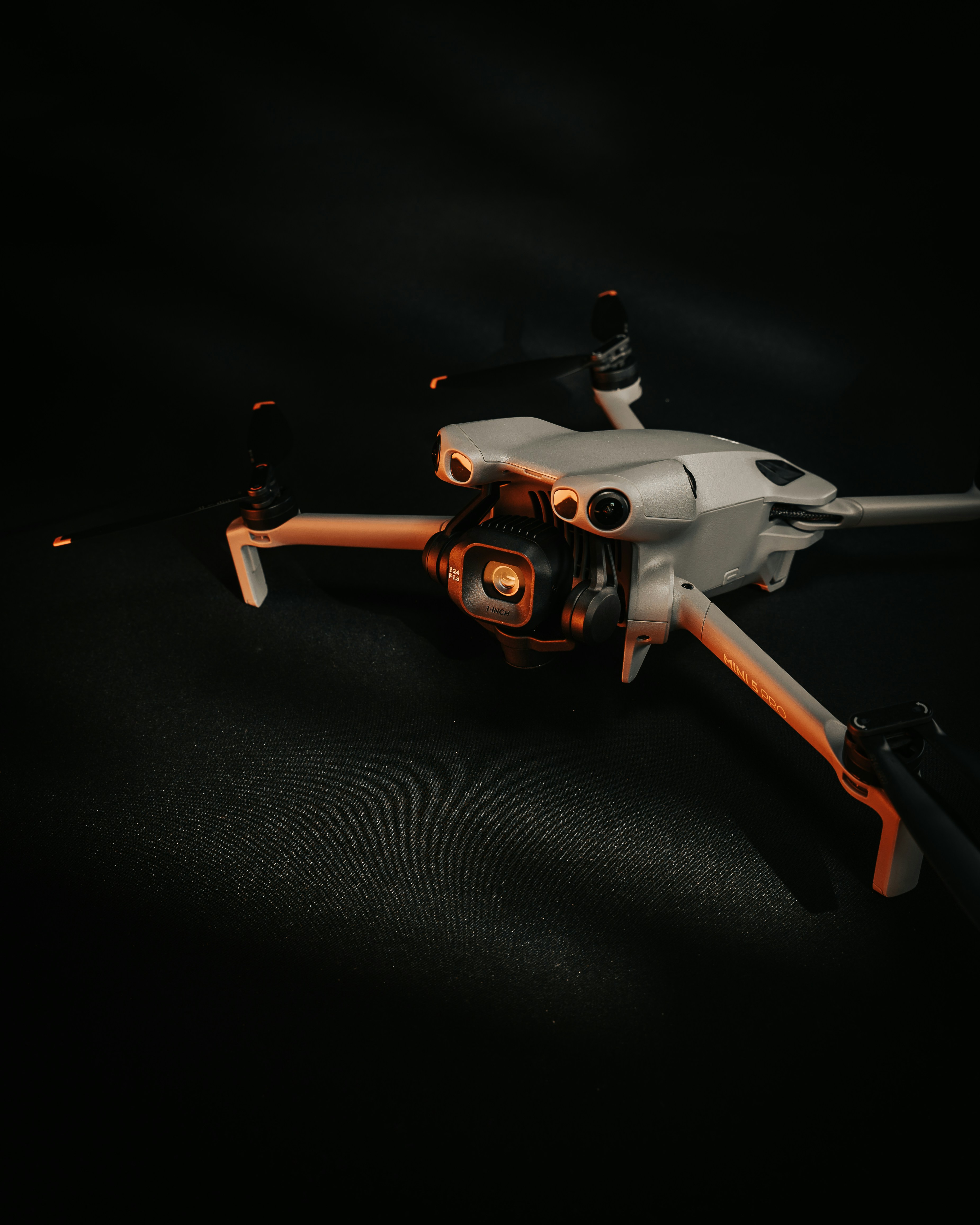 Night Flight: A Droned Core Under Soft Black Light
