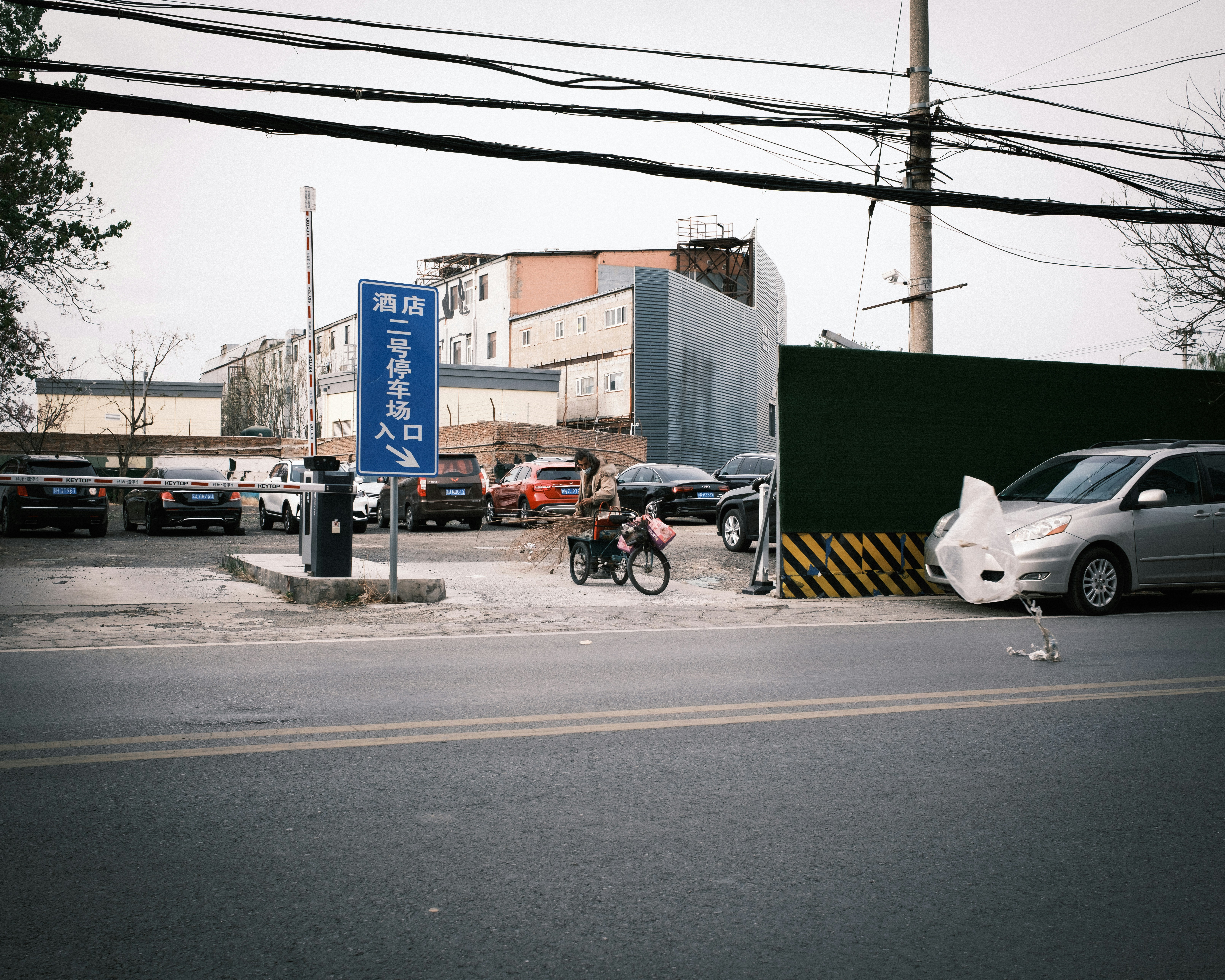 Urban Drift: A Batched Street Scene with Construction and Transit