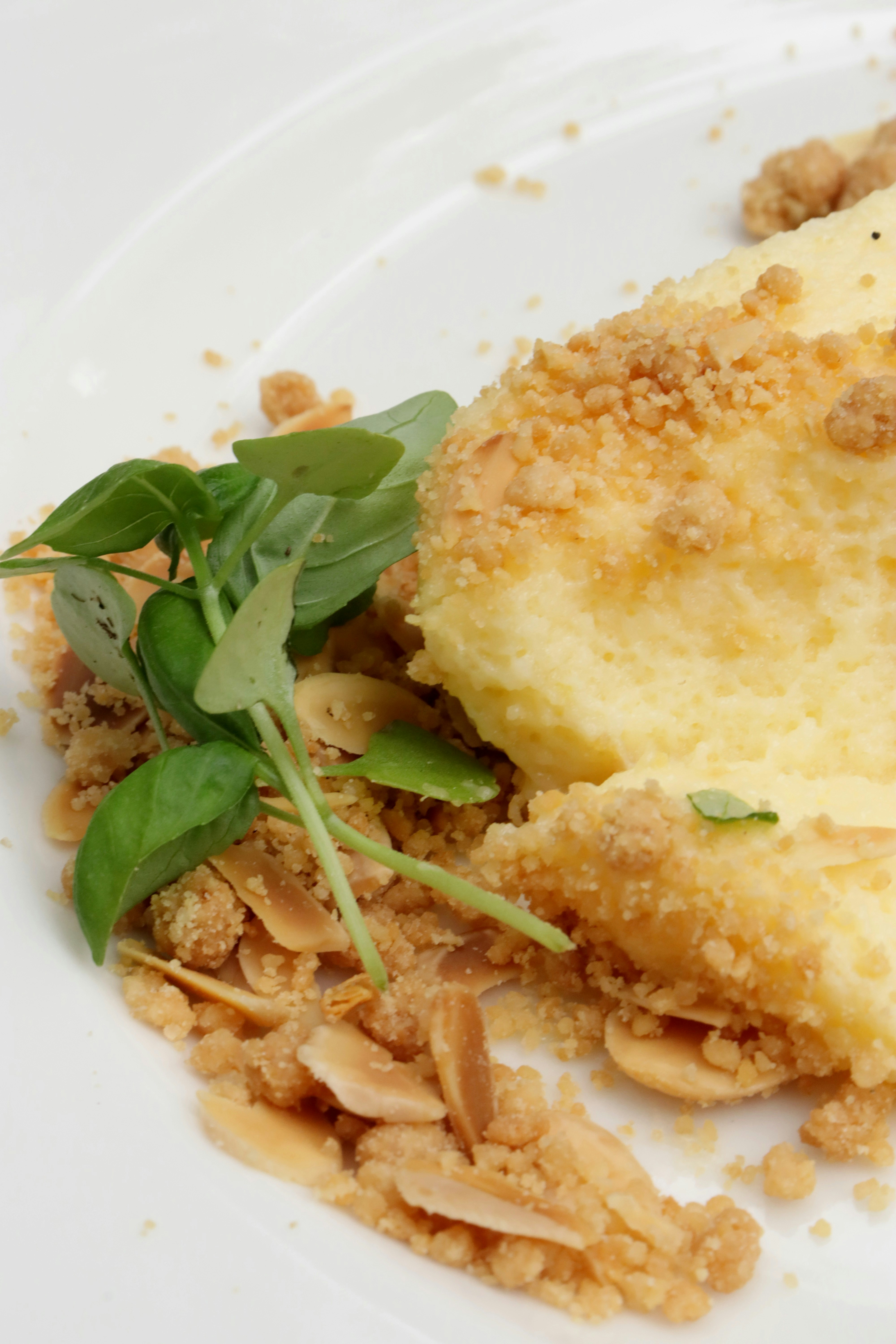 Crumbled Crumbs and Cream: A Slice of Lemon Bliss