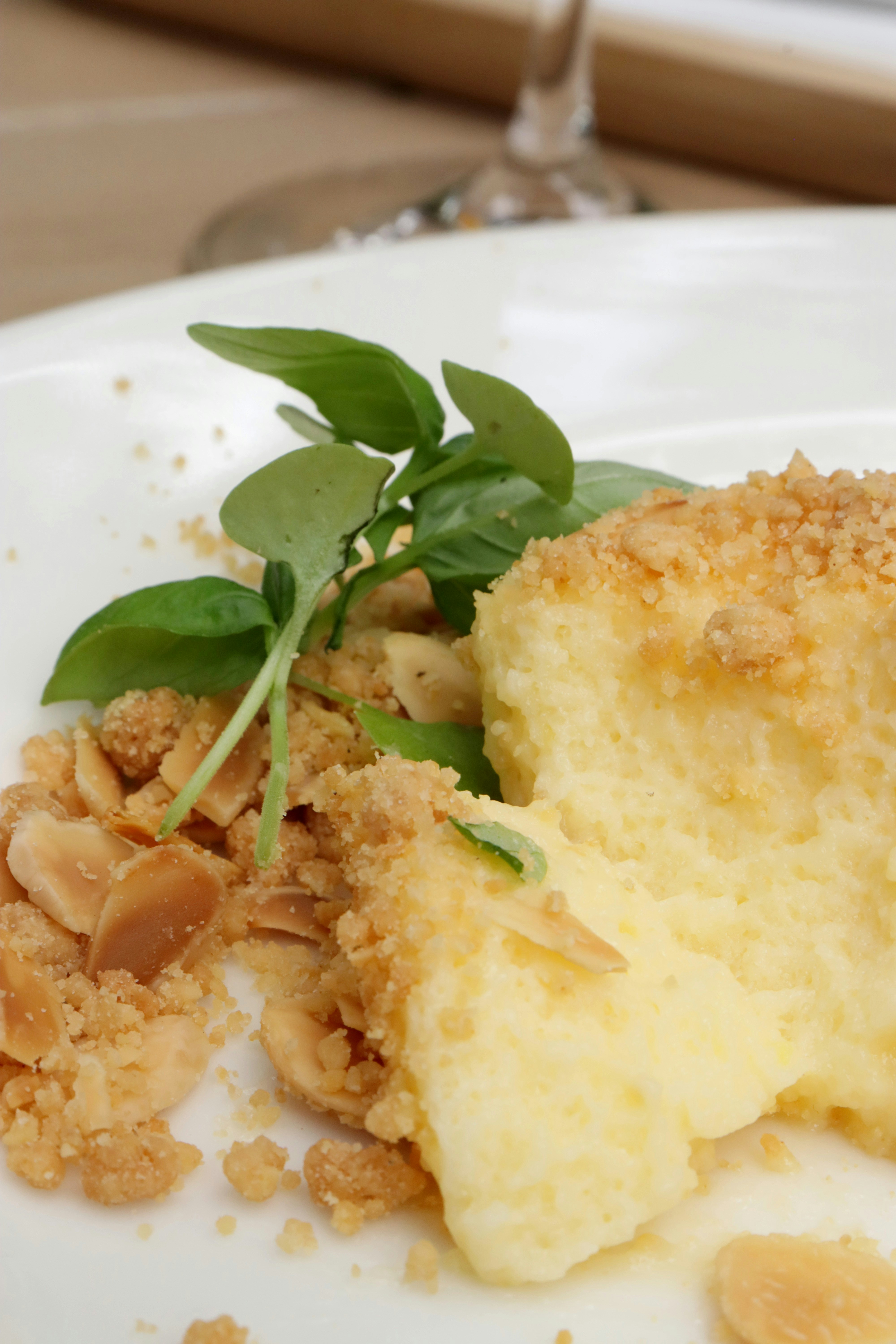 Citrus-Butter Crumble Slice with Almond Halo