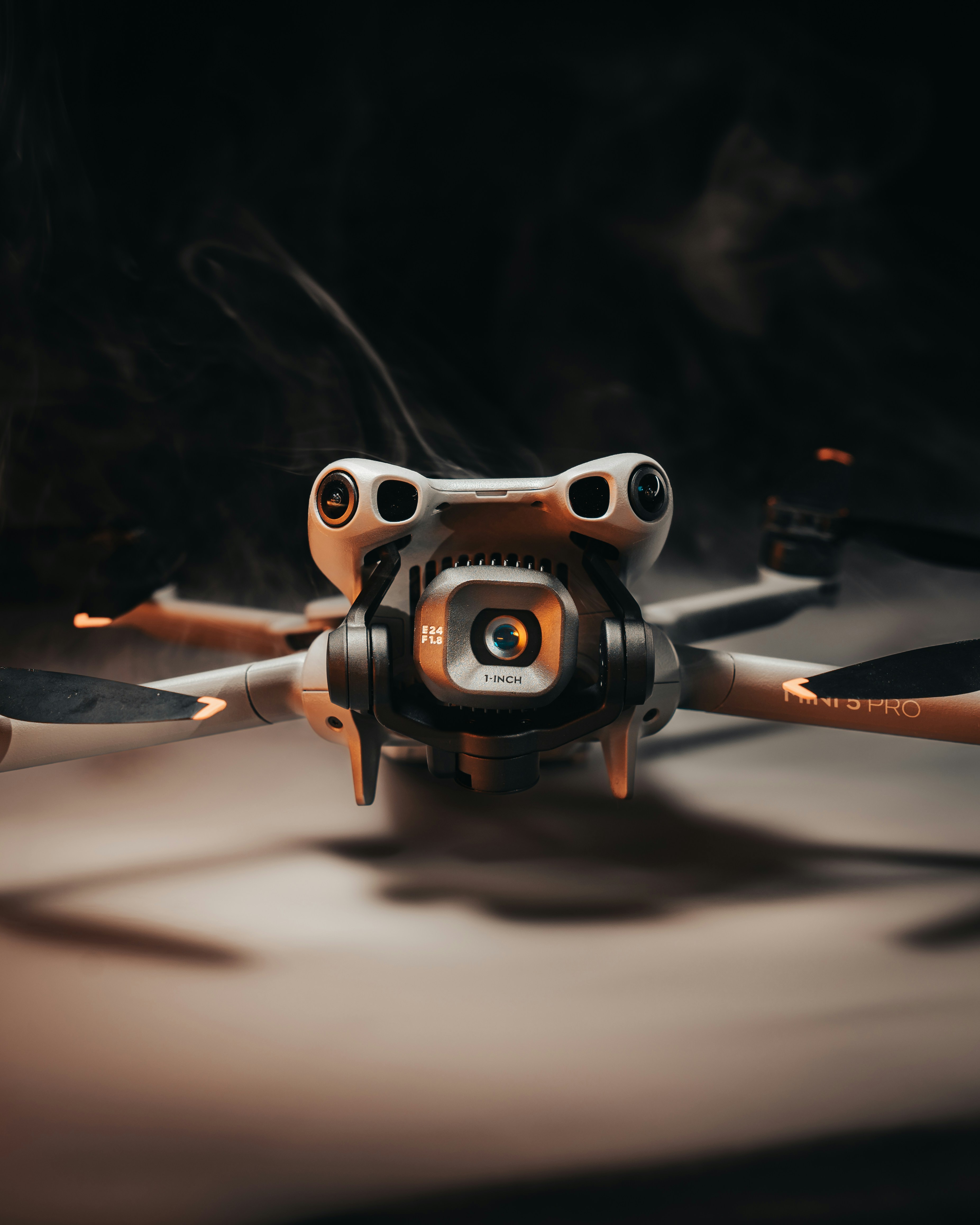 Close-Range Drone Guardian: Aerial Craft Ready for Takeoff