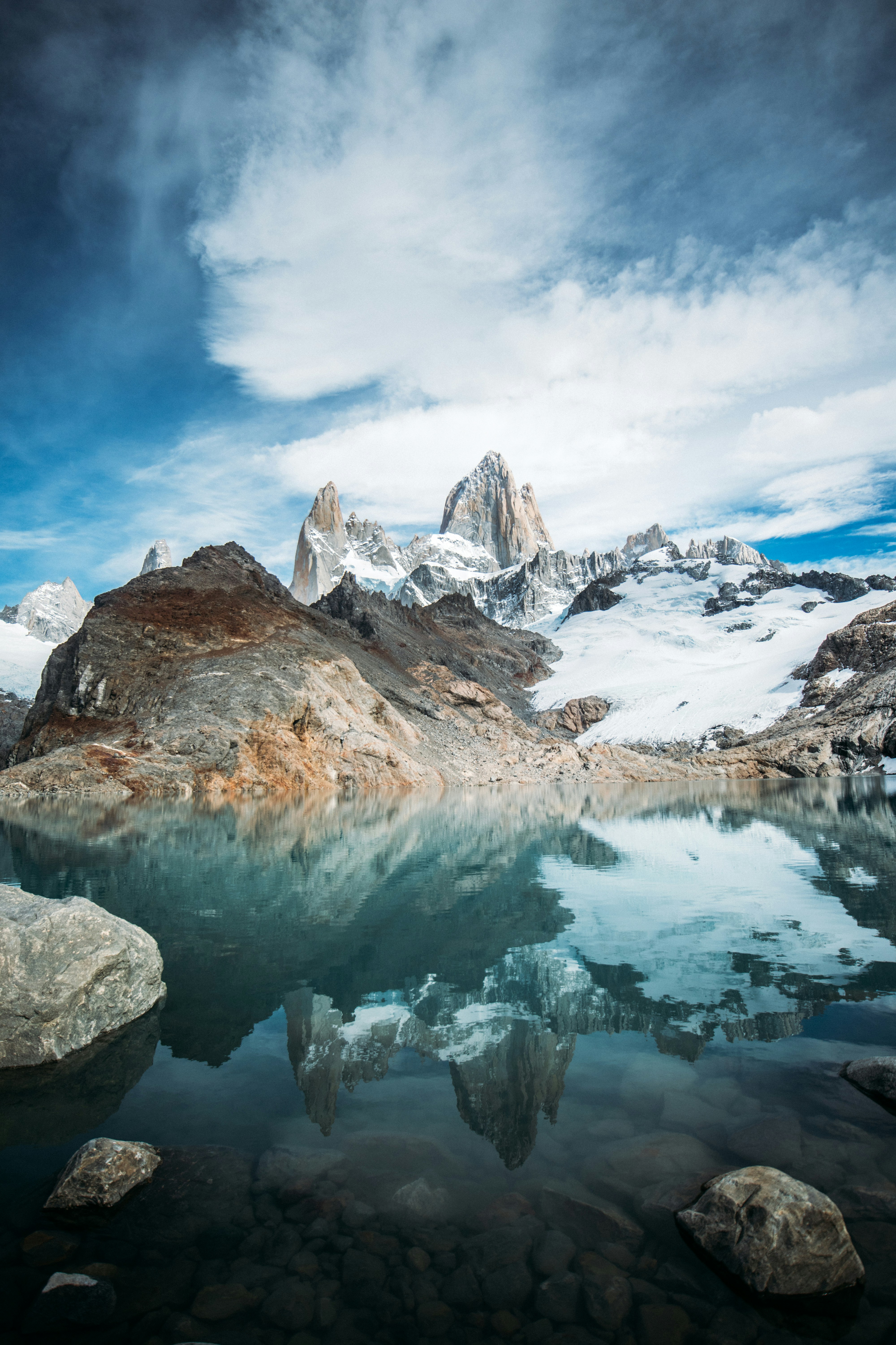 Glacial Peaks and Still Water: A Mirror Above the Quiet Moraine