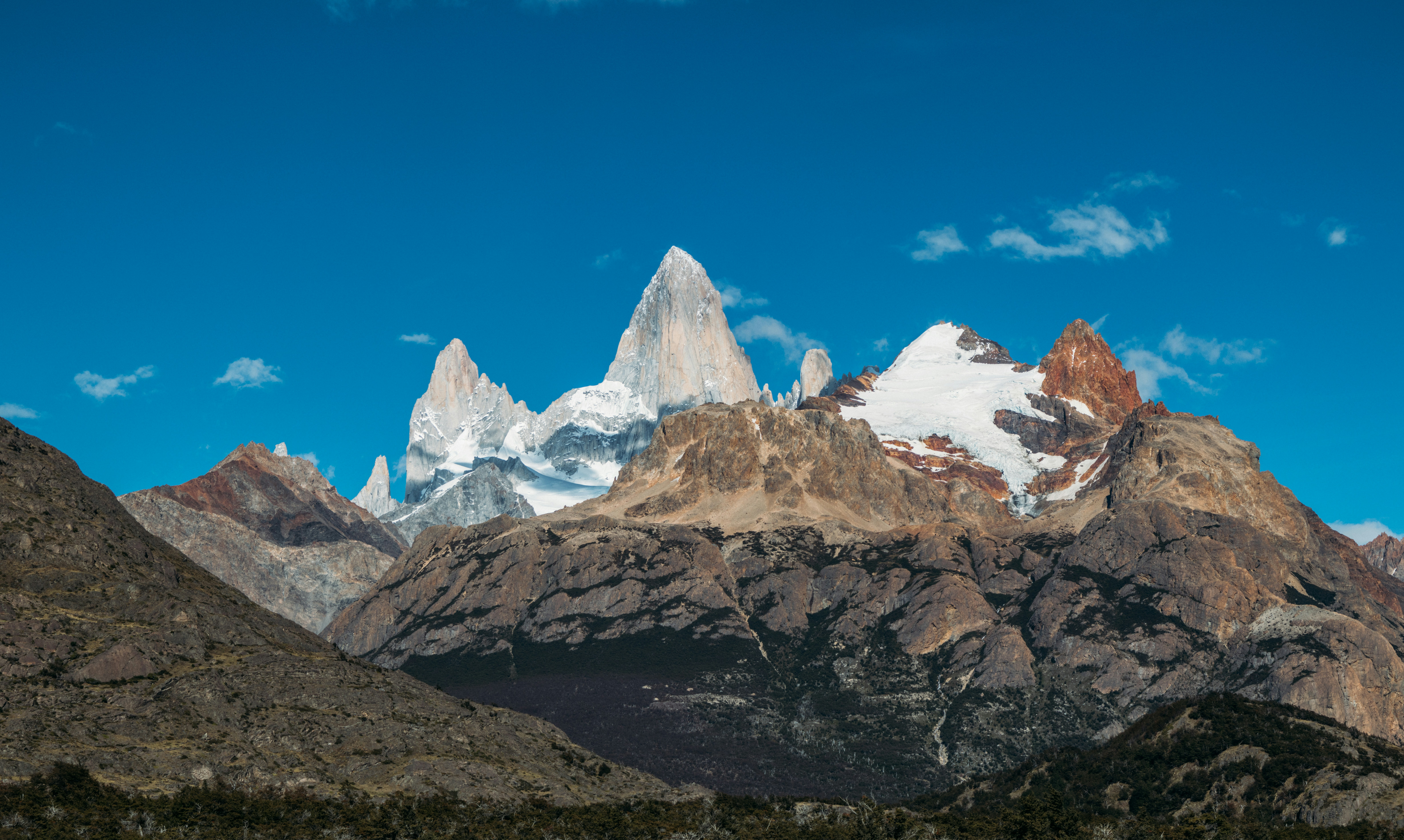 Twin Peaks of Ice and Stone