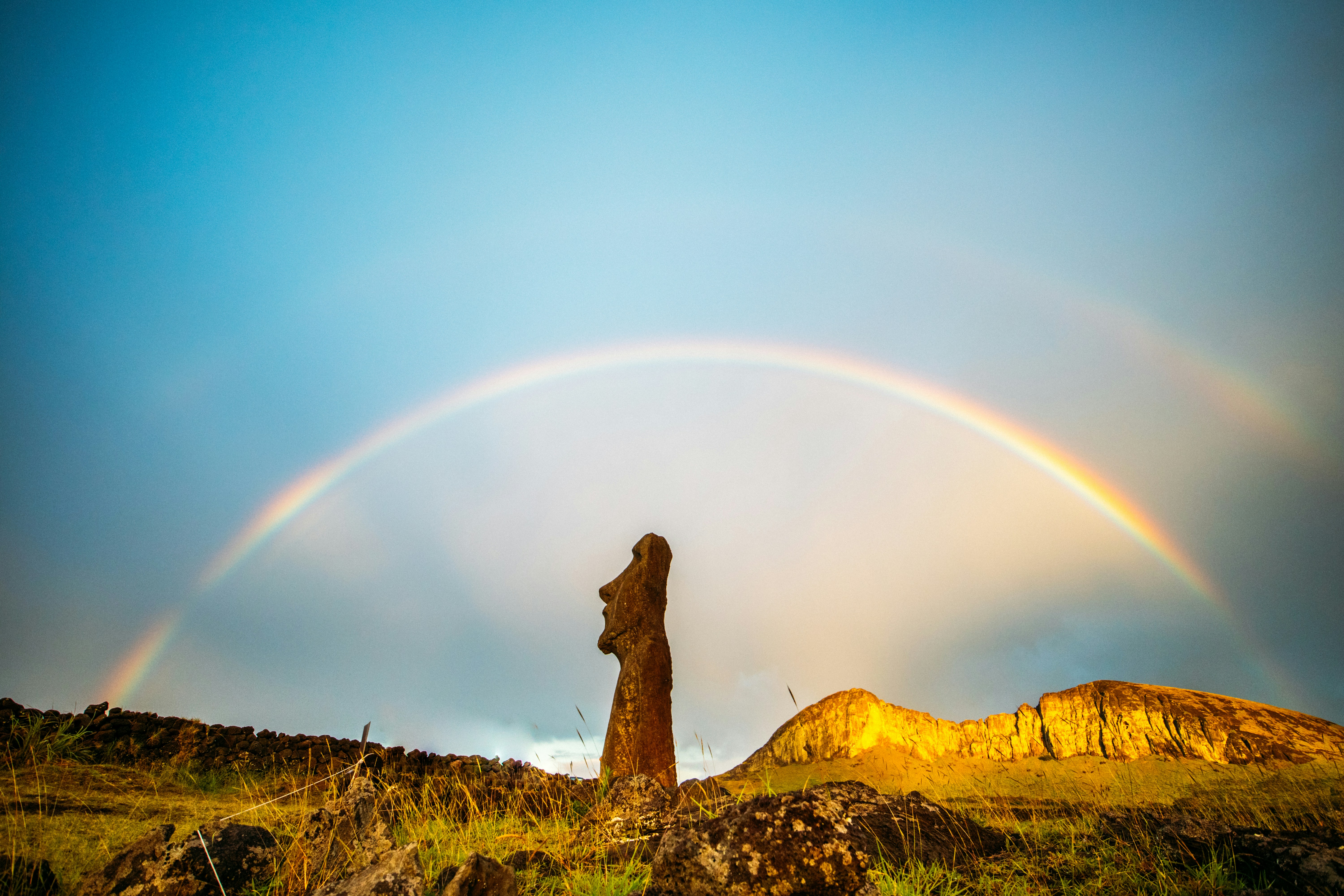 Double Arc Over Stone Sentinels