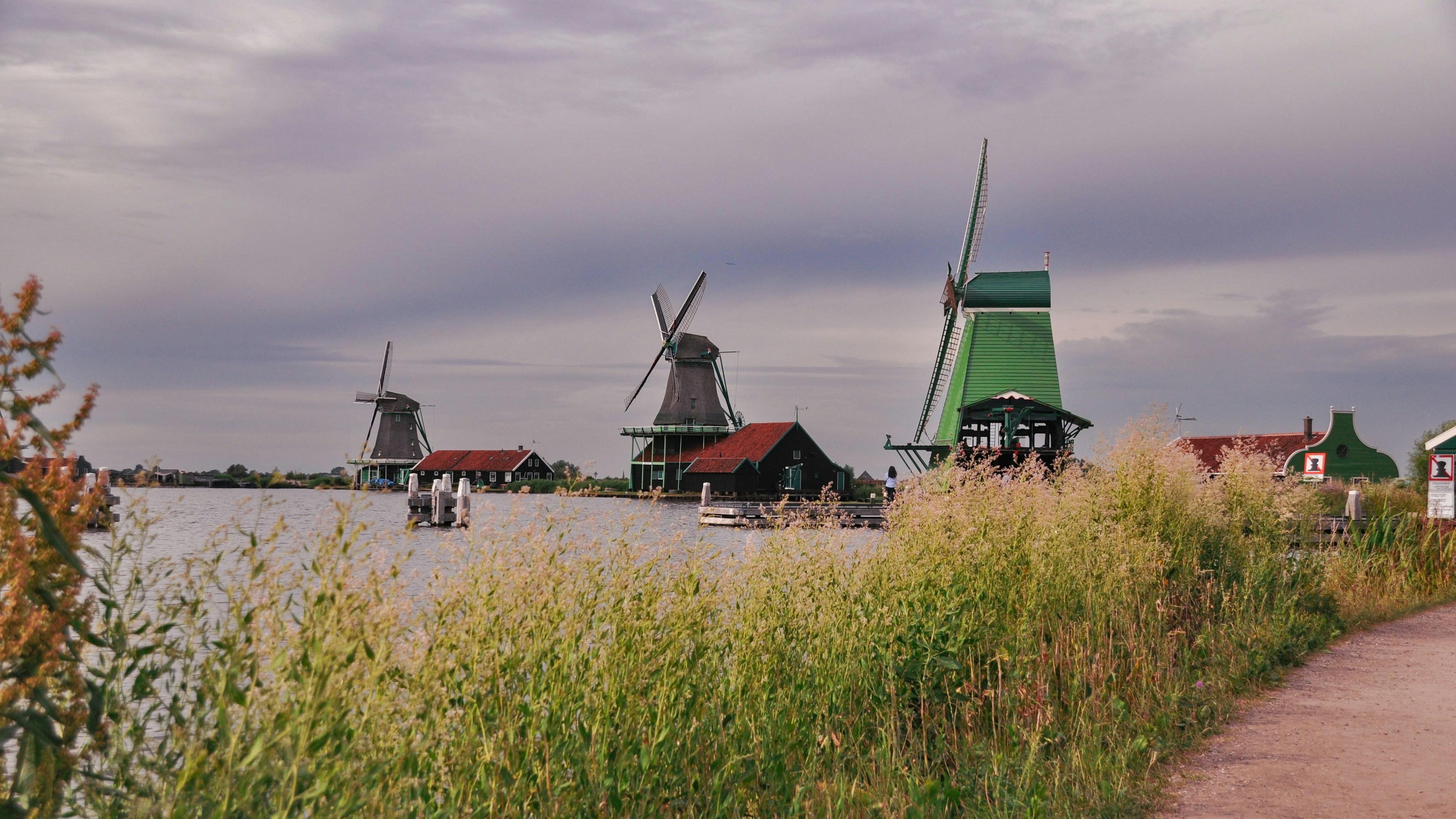 Heritage Windmills on the Quiet Shore