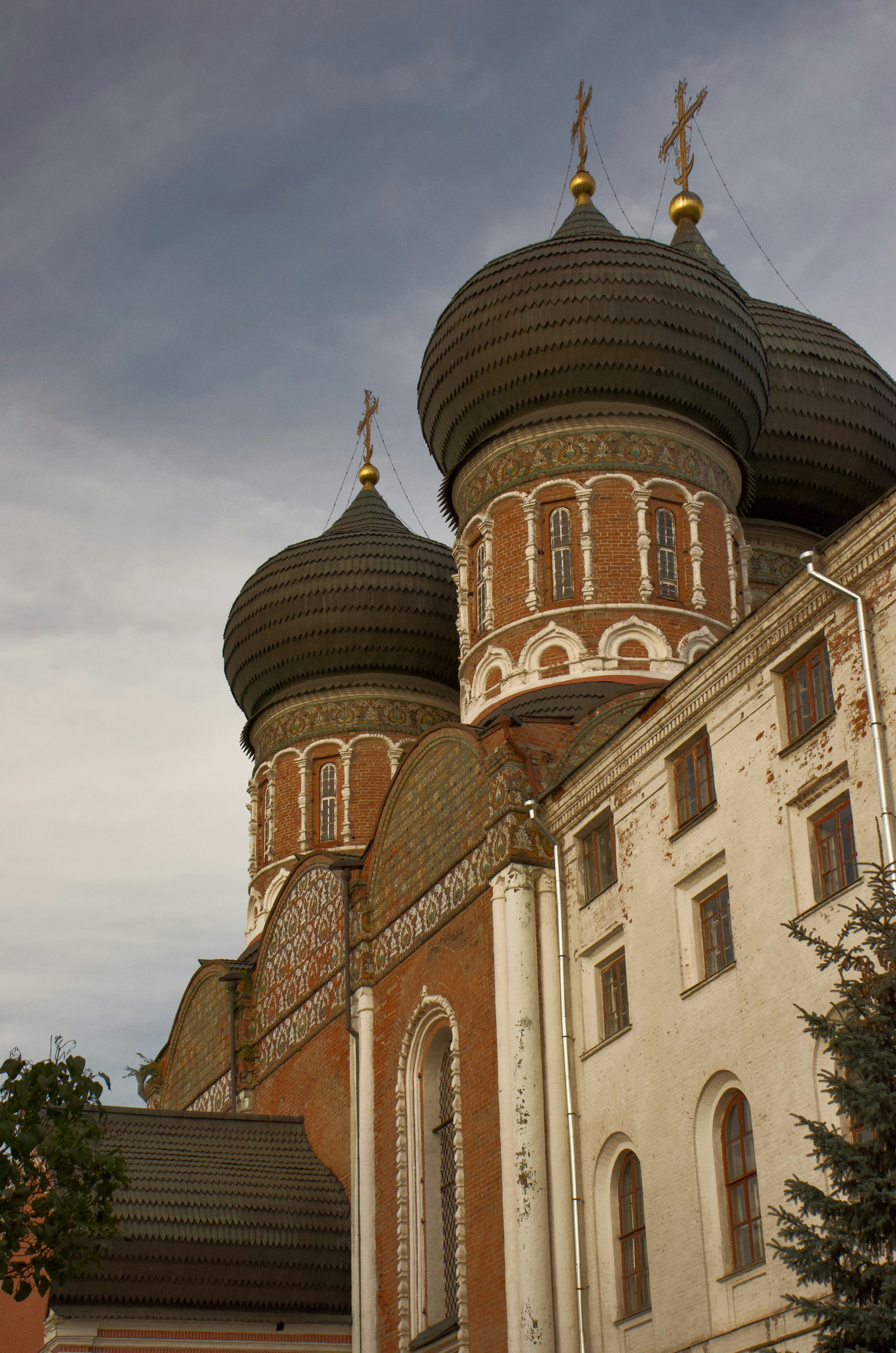 Onion Domes Against a Clockwork Sky