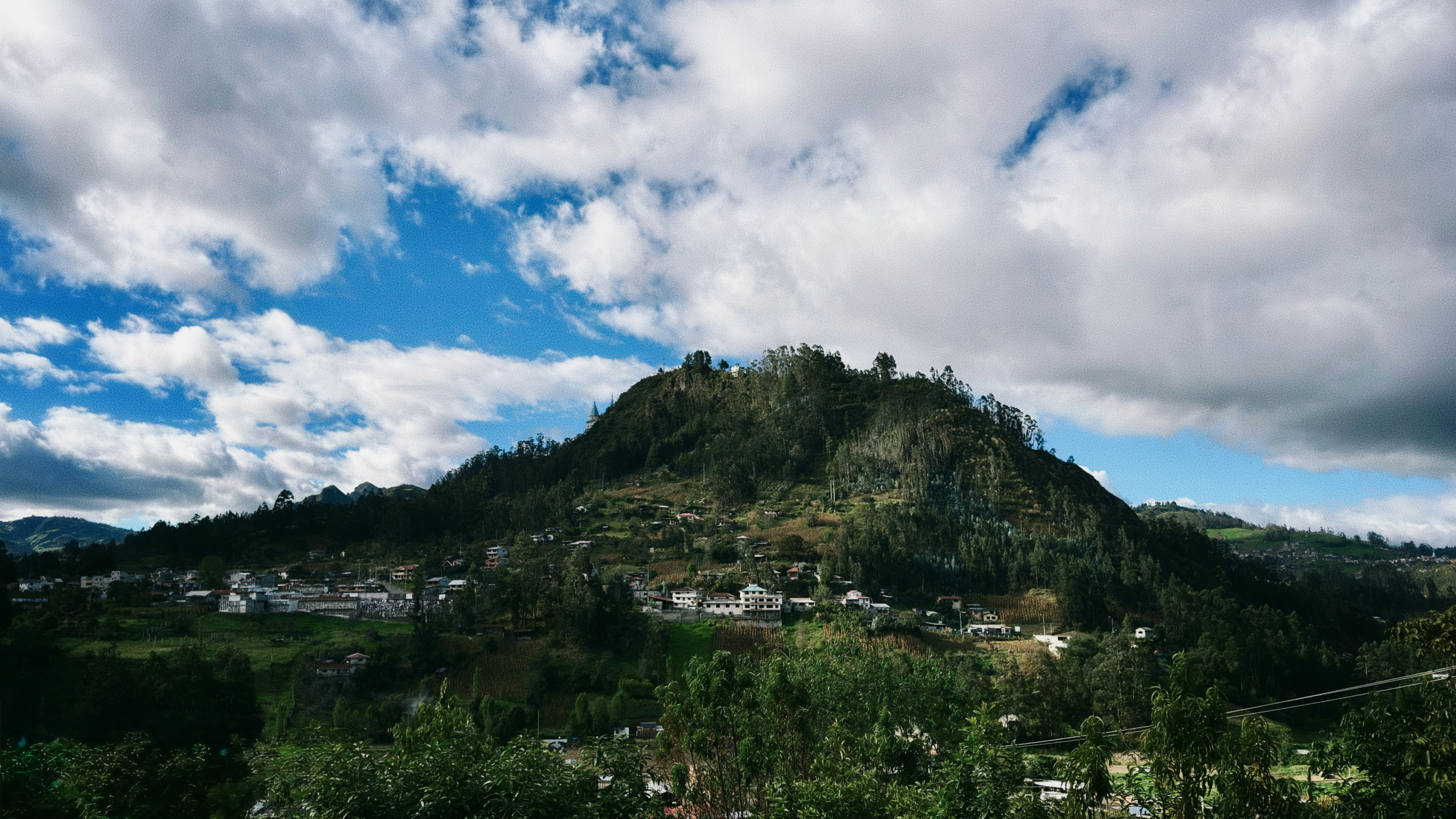 Hilltop Quiet: A Village Crowned by Greenery