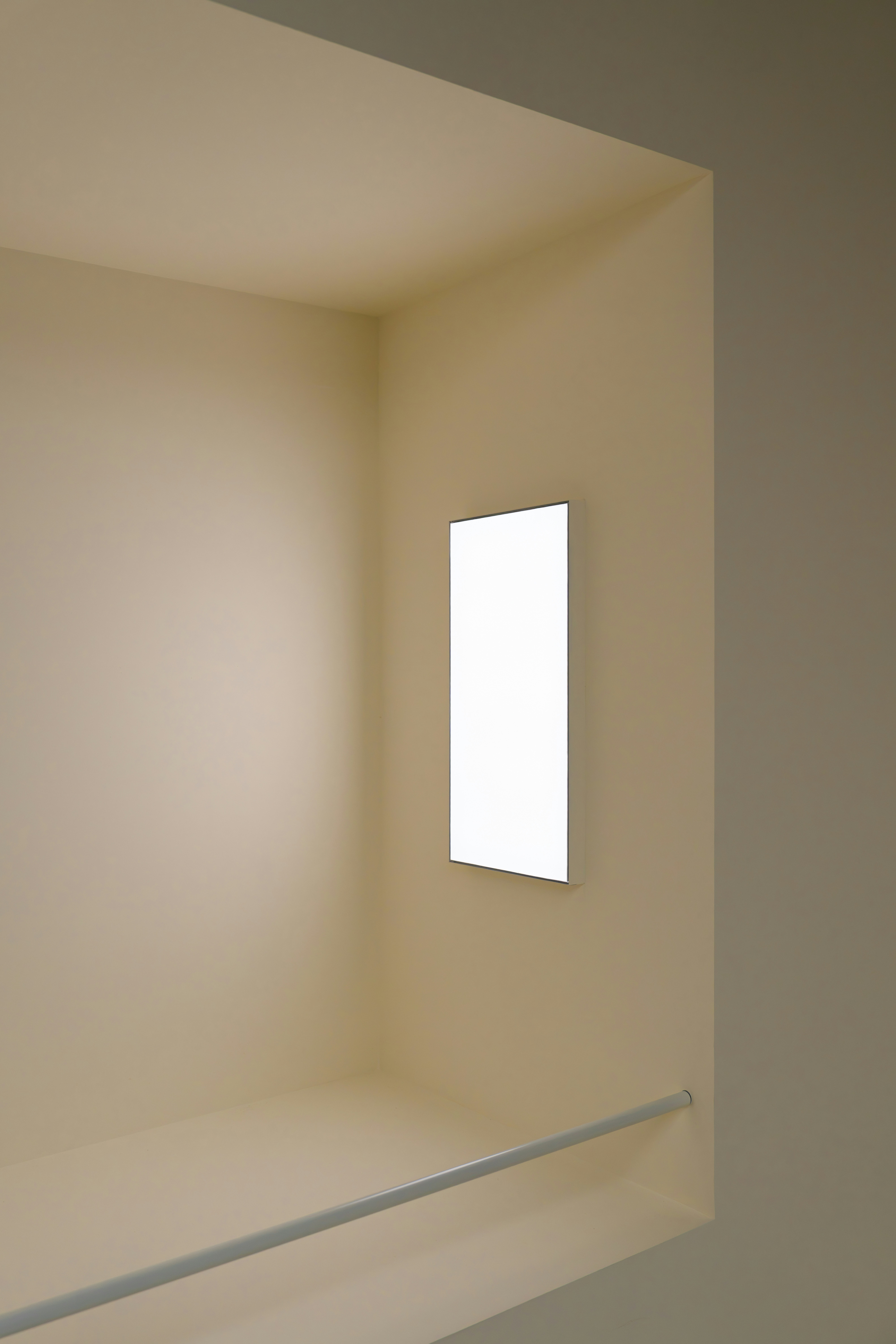 Minimal Lightbox in a Corner Nook